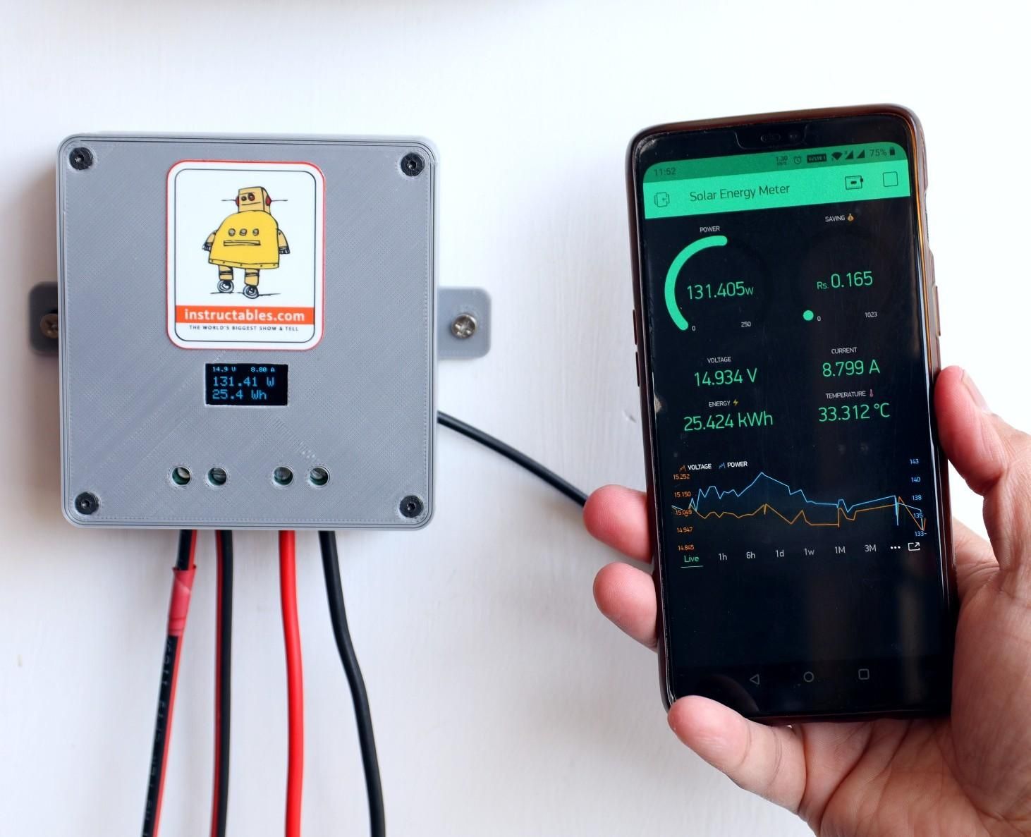 DIY Solar Panel Monitoring System - V1.0 : 13 Steps (with Pictures ...