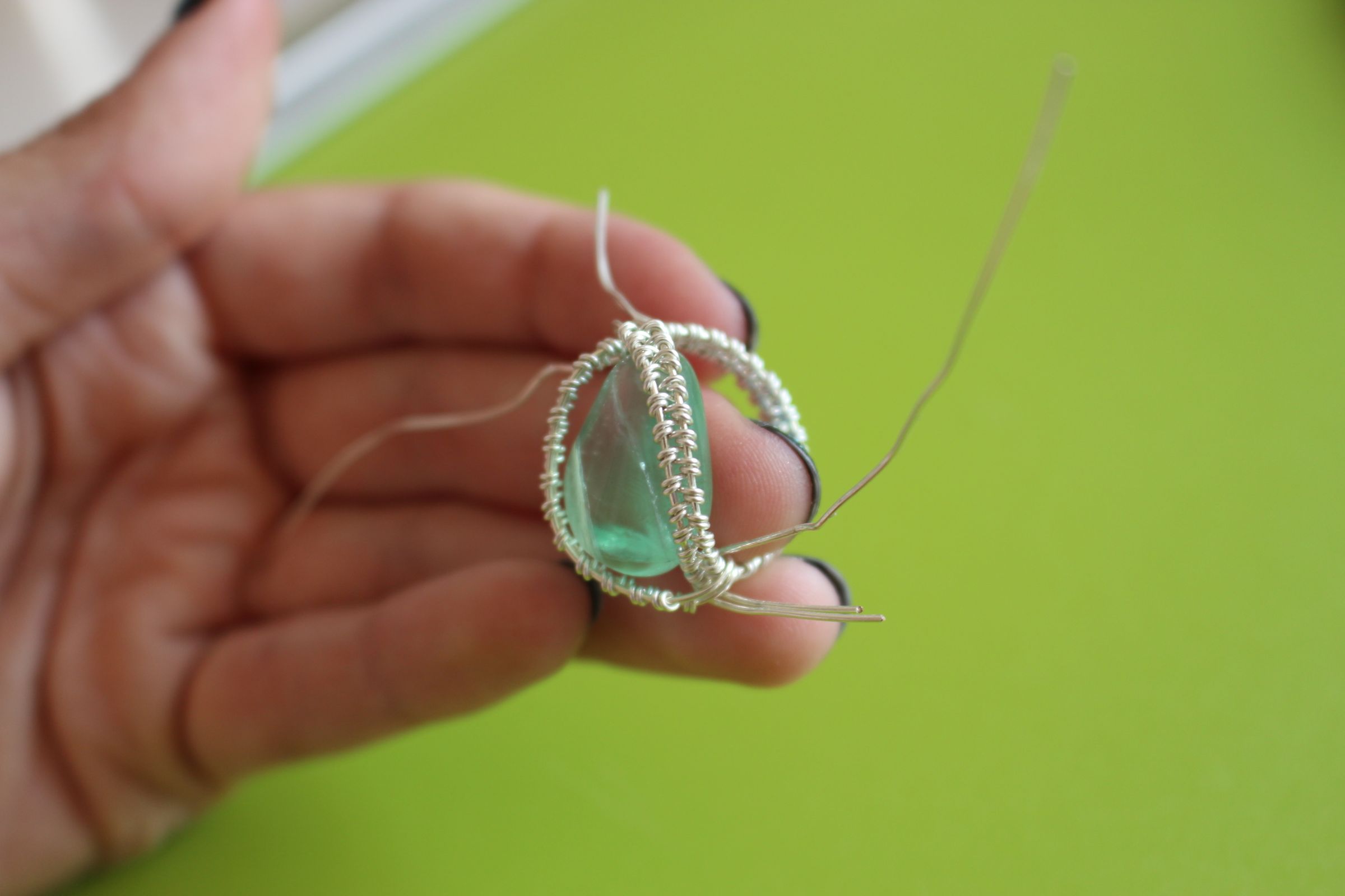 Wire Wrapped Stone Ring : 22 Steps (with Pictures) - Instructables