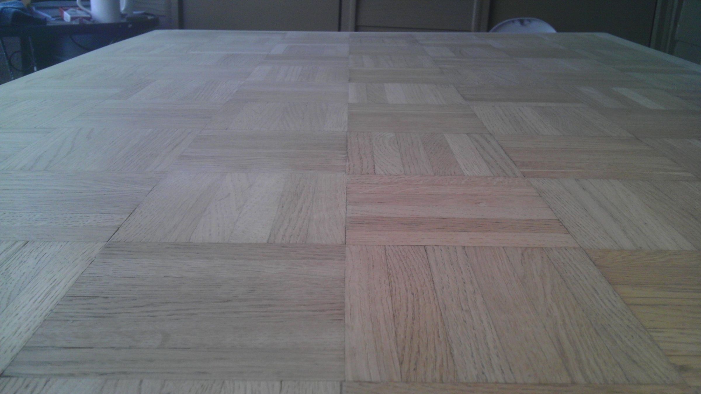 Refinishing a Parquet Style Table - Instructables