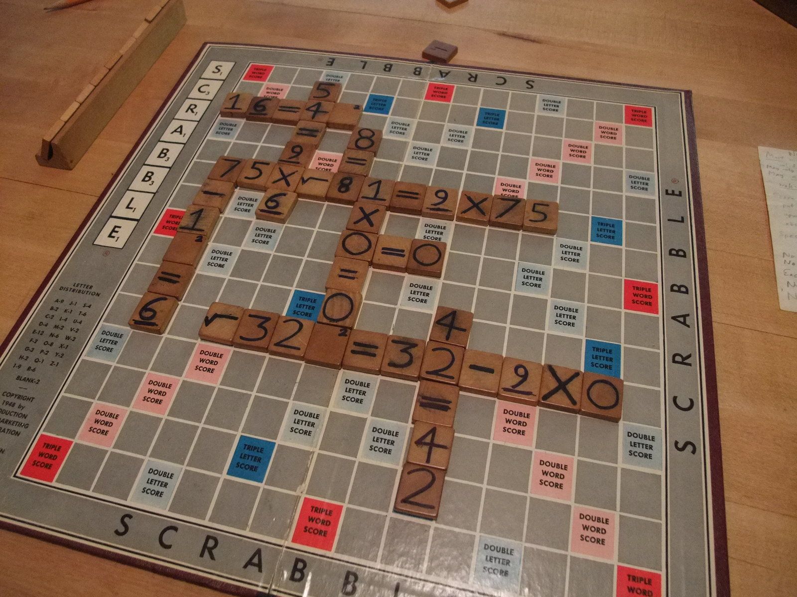 Number Scrabble - the Game (aka: Math Scrabble) : 4 Steps (with ...