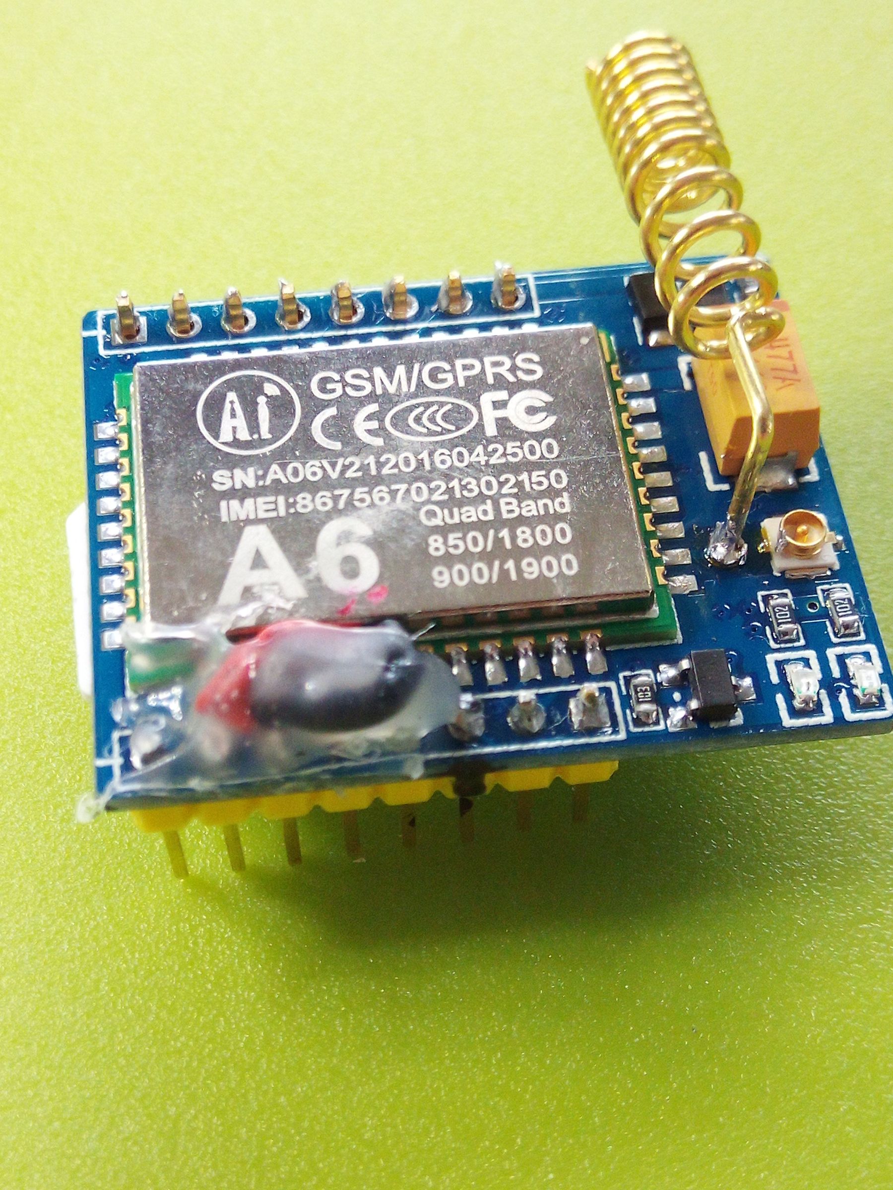 Mobile Intercom With A6 Module and Arduino : 5 Steps (with Pictures ...