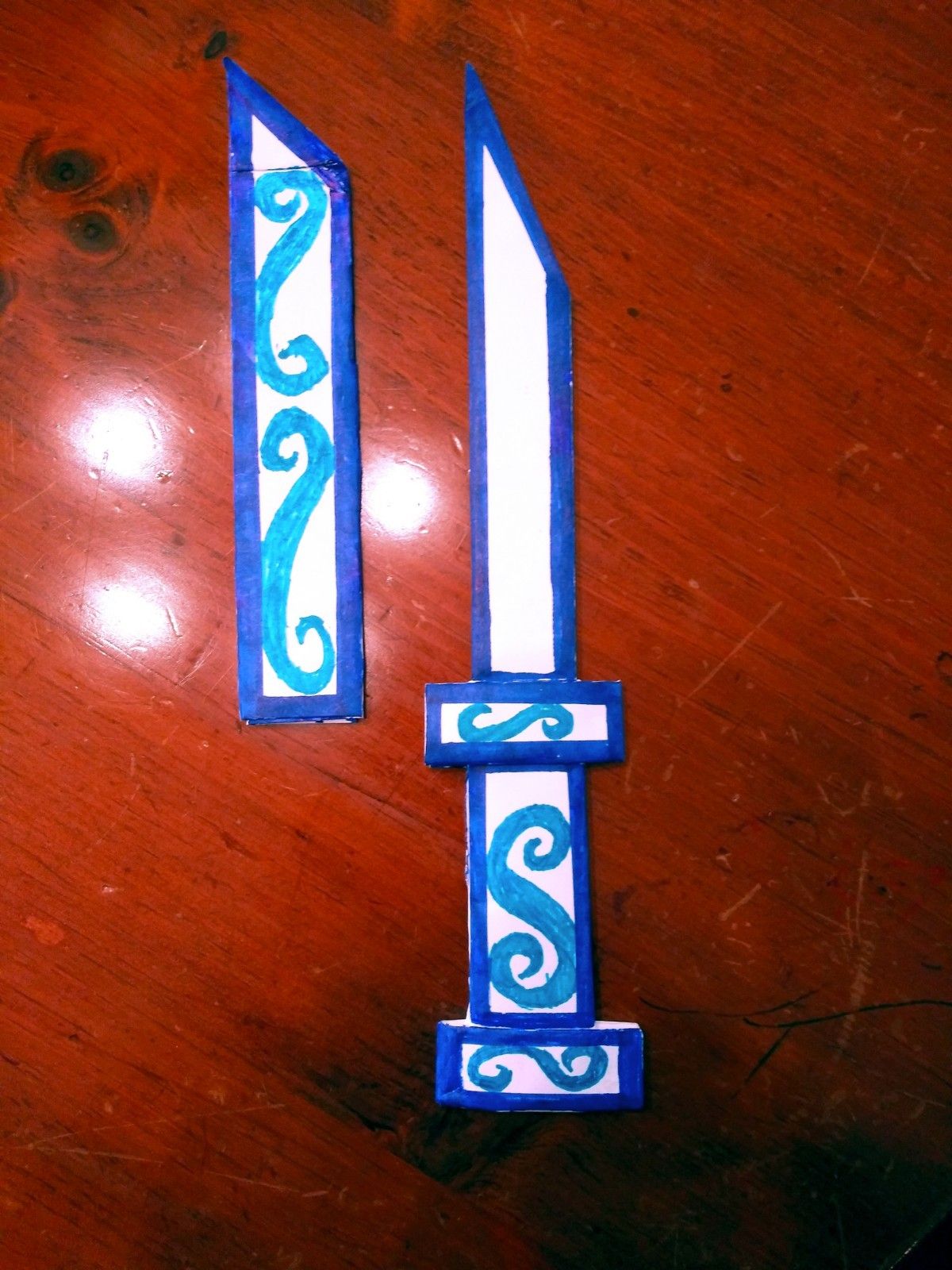 Paper Dagger With a Sheath : 4 Steps - Instructables