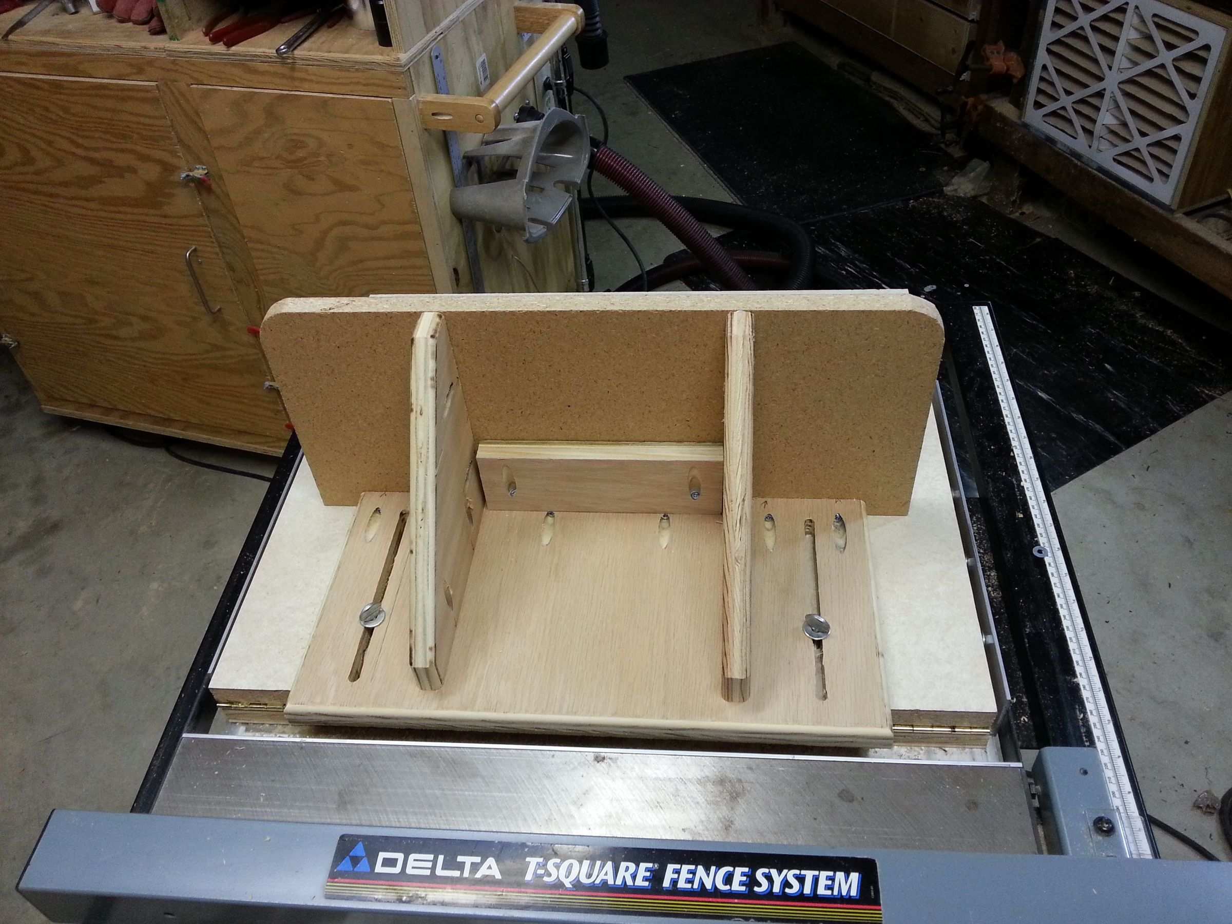 Add a Router Table With Dust Collector to Your Table Saw : 7 Steps ...
