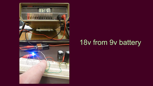 DC-DC Voltage Doubler (simplest Possible Circuit) : 5 Steps - Instructables