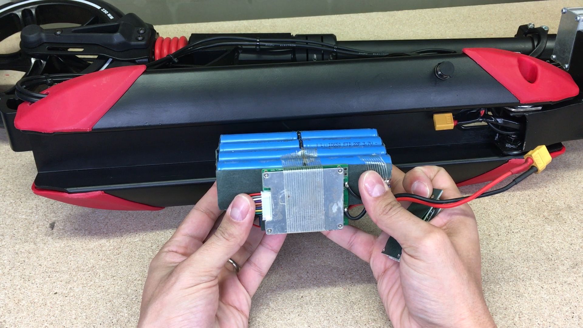 DIY: Electric Scooter Conversion With Hoverboard Parts : 16 Steps (with ...