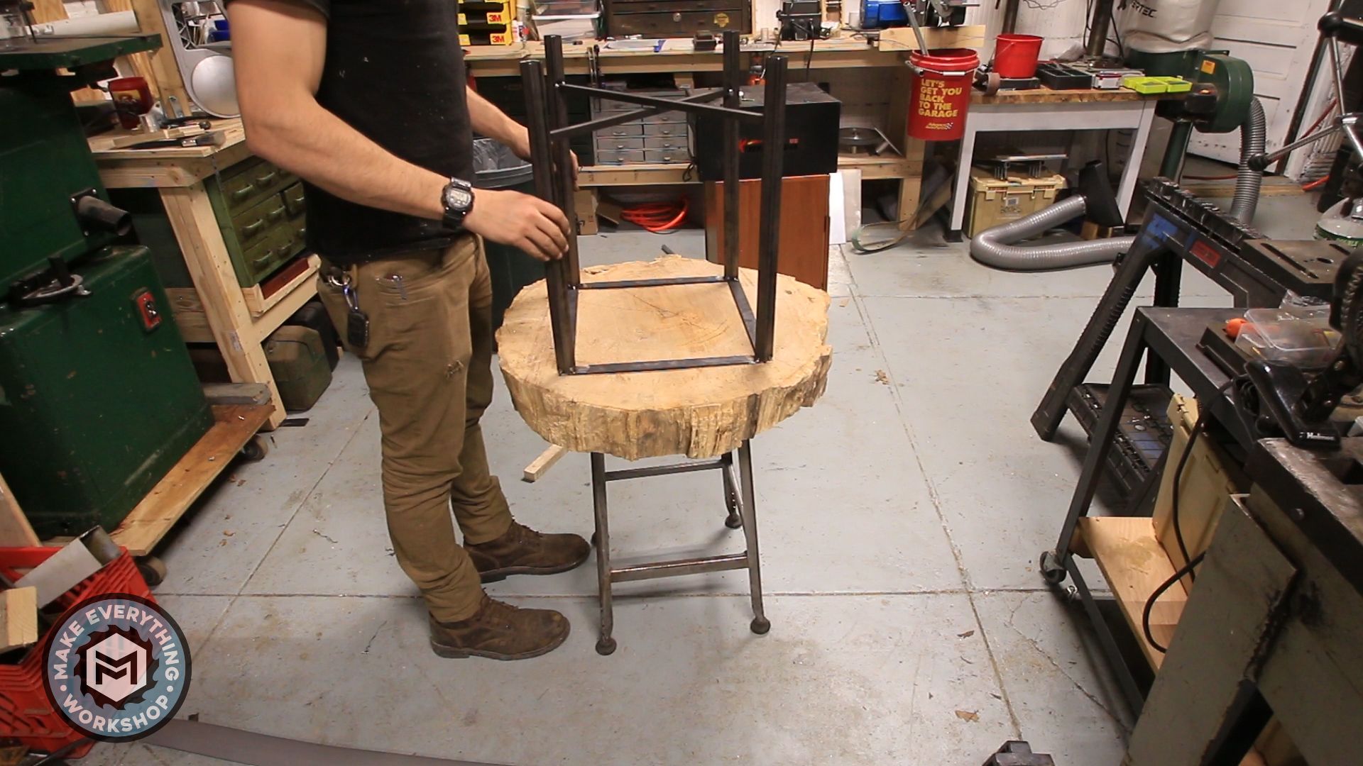 How To: Log Slice Side Table : 15 Steps (with Pictures) - Instructables