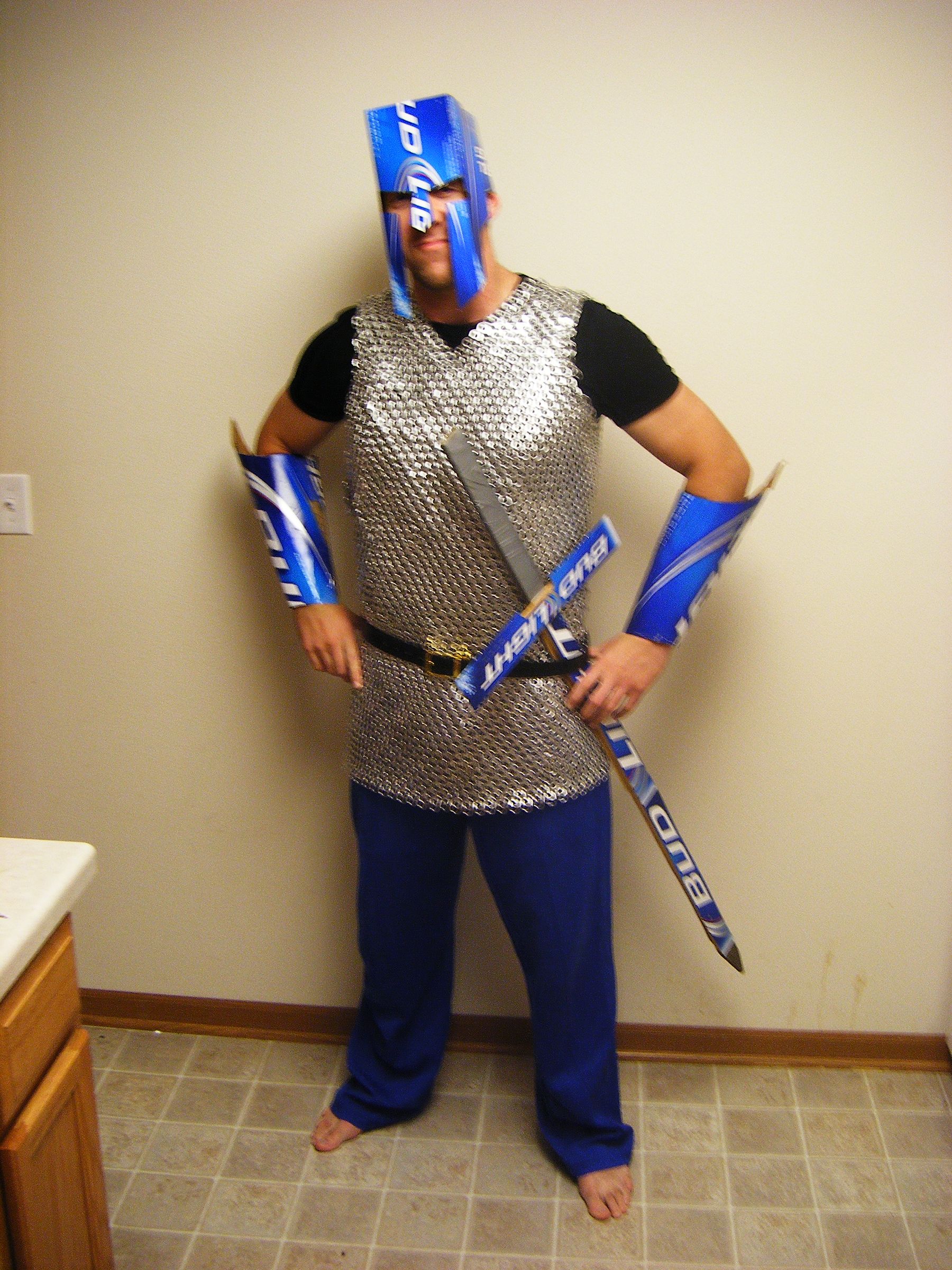 Becoming the Bud Light Knight : 11 Steps - Instructables