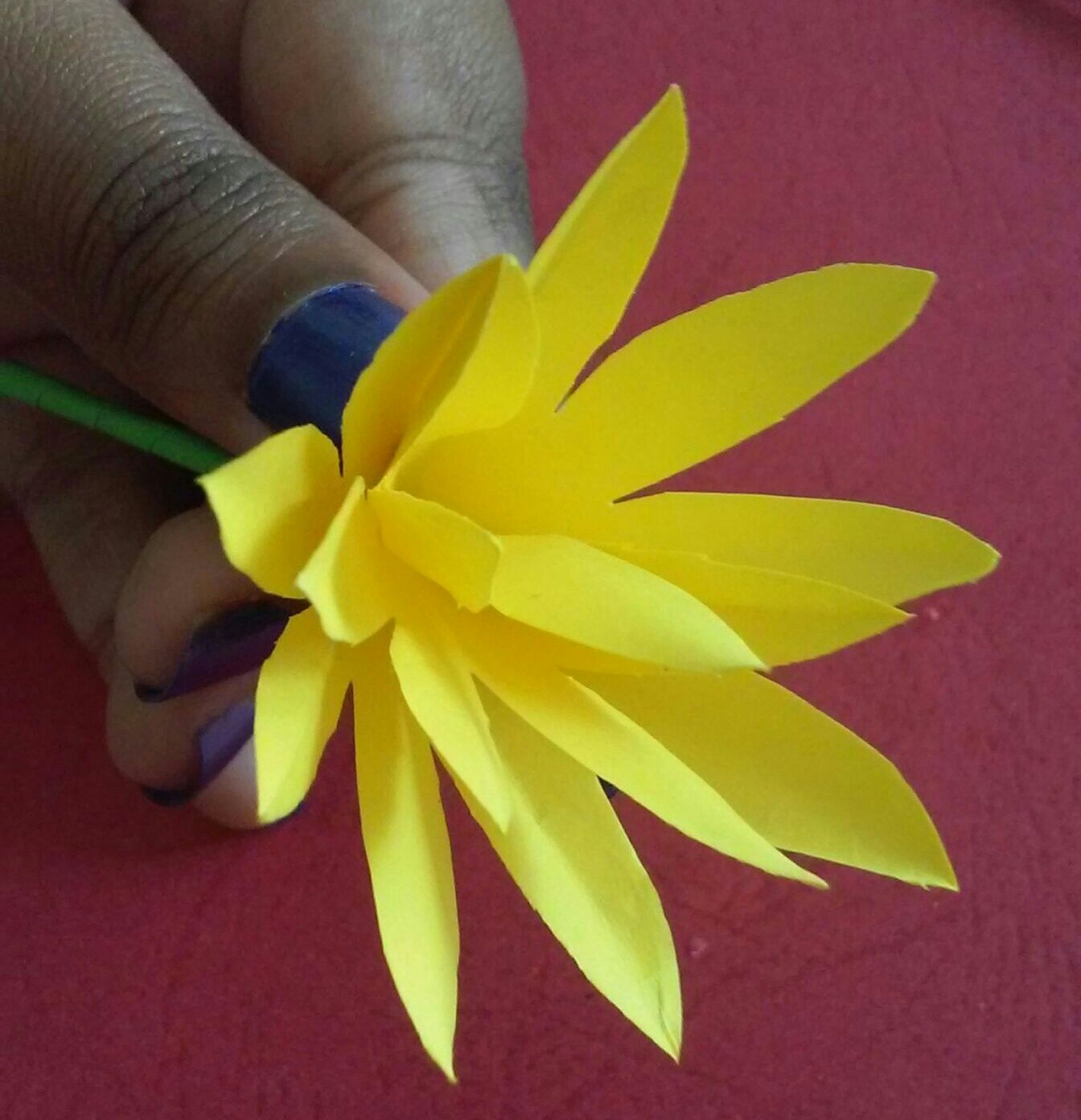 Easy Paper Flowers : 3 Steps - Instructables