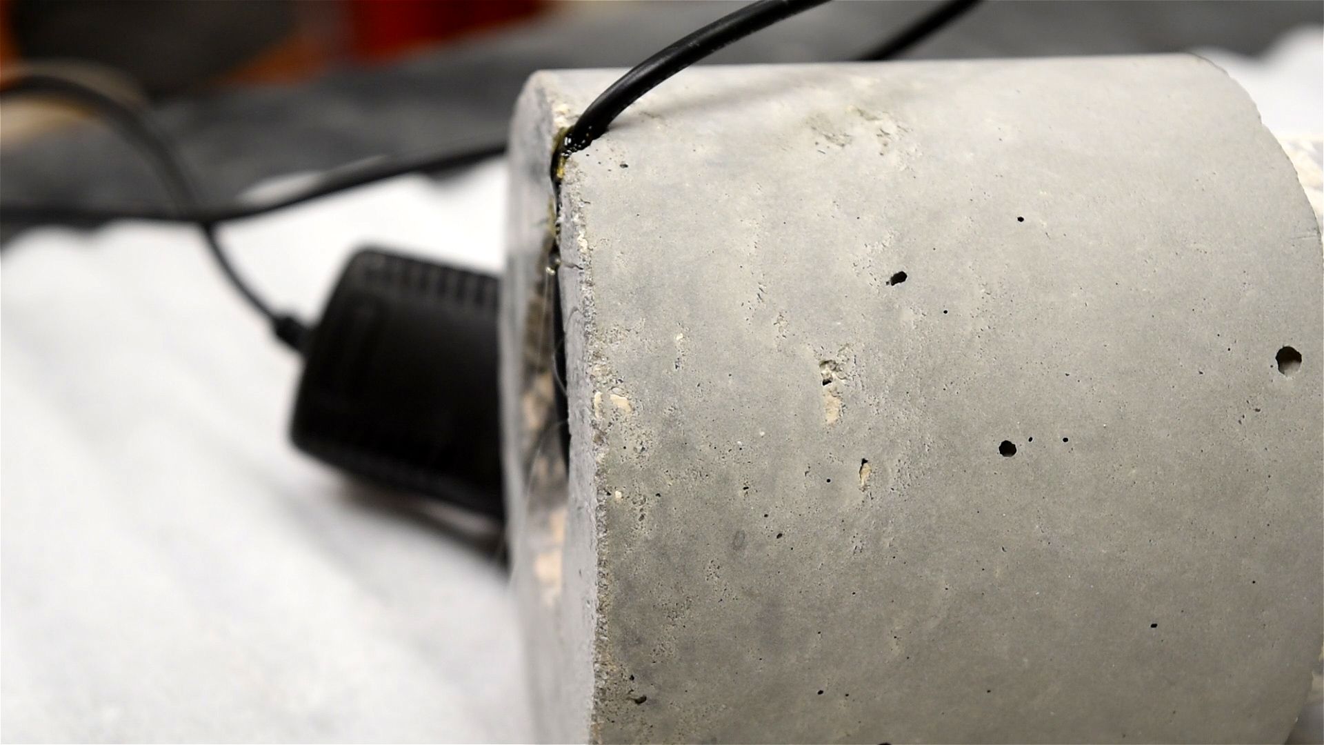 DIY Concrete Lamp - LED String Light : 9 Steps (with Pictures ...