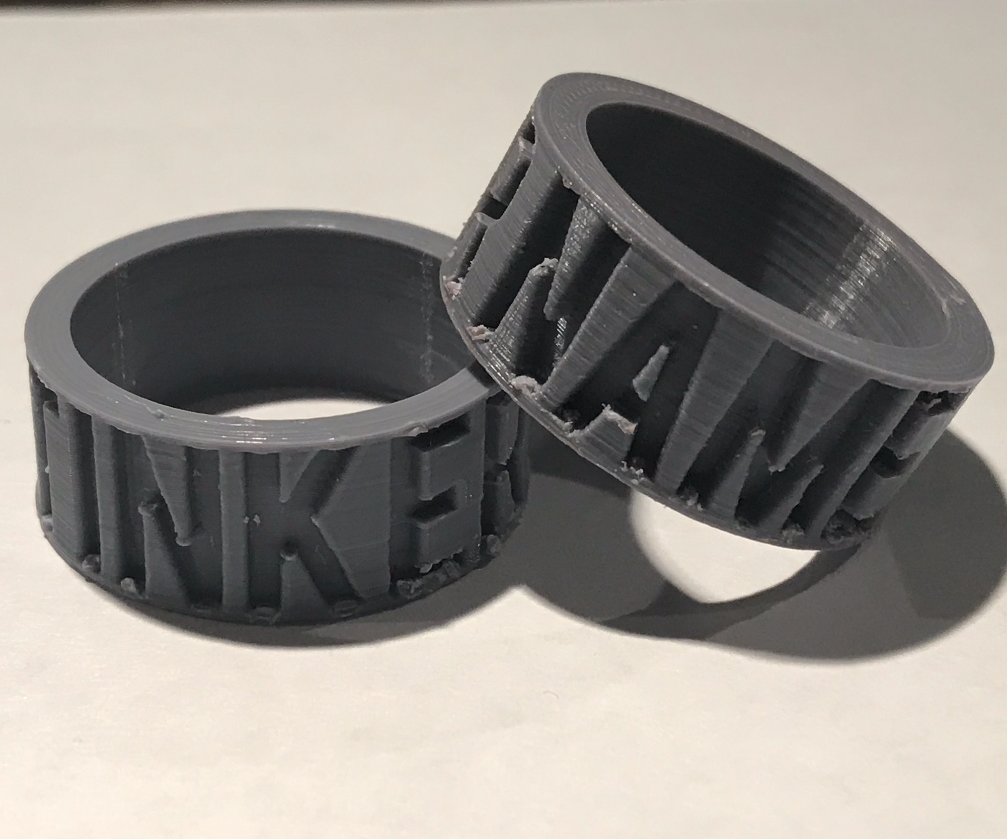 Customizable 3D Printed Name Rings 9 Steps with Pictures Customizable 3D Printed Name Rings 9 Steps with Pictures