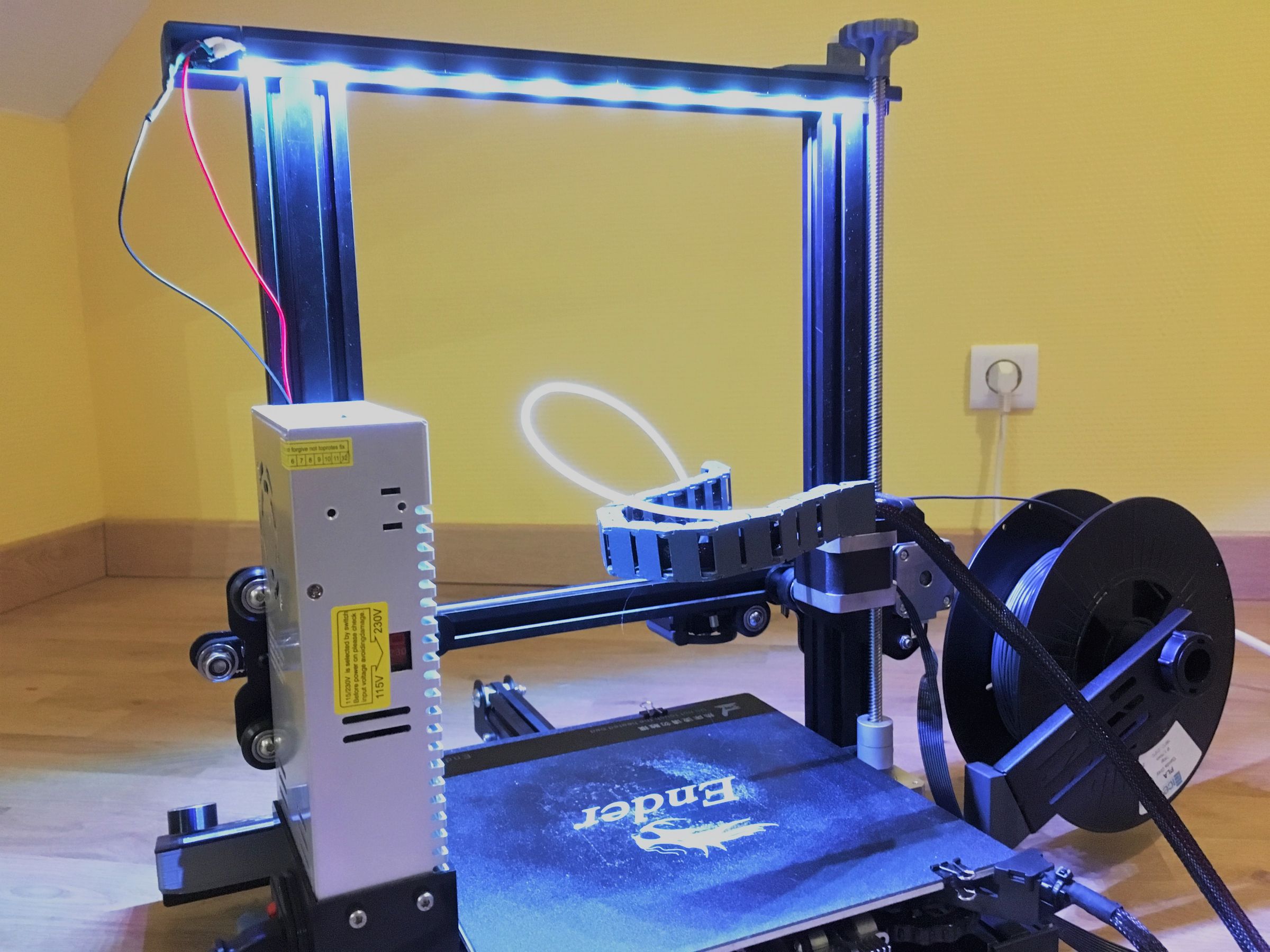 How to Easily Add Any Types of LEDs to Your 3d Printer : 8 Steps (with ...