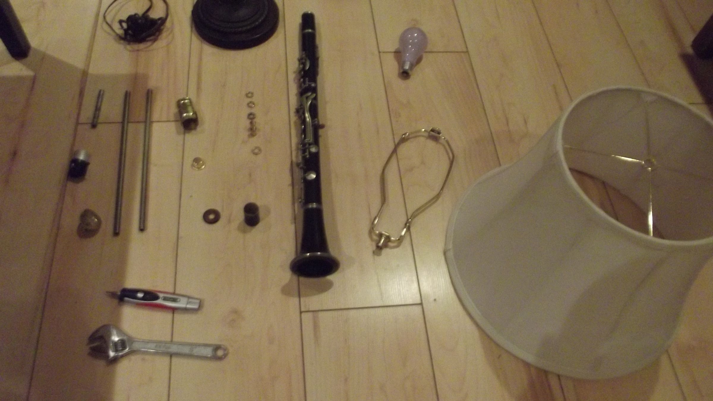 "The Clarilamp" - a DIY Clarinet Lamp : 8 Steps (with Pictures ...