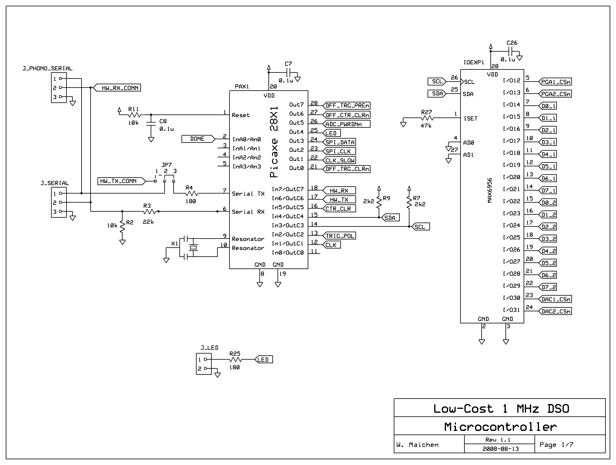 LCS-1M - a Full-Featured, Low-Cost Hobby Oscilloscope : 30 Steps (with ...