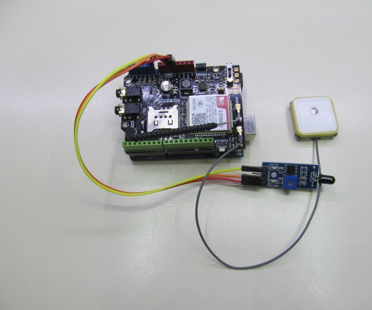 Gps Forest Fire Alert System With Sim808 and Arduino Uno : 23 Steps ...
