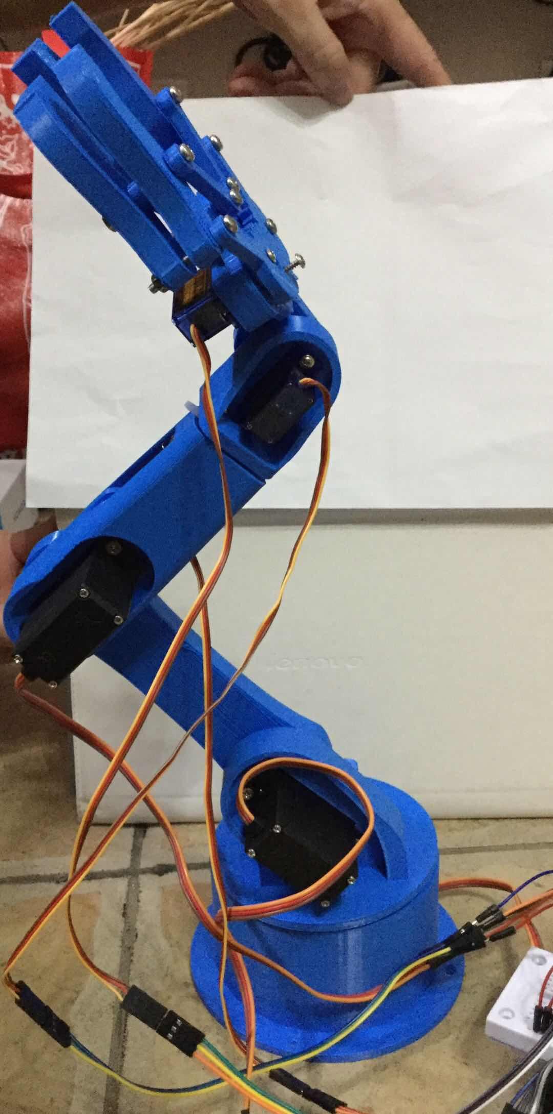 Rotary Encoder Controlled Robot Arm : 6 Steps - Instructables