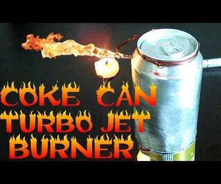 Coke Can Turbo Jet Burner 2500°F - Instructables