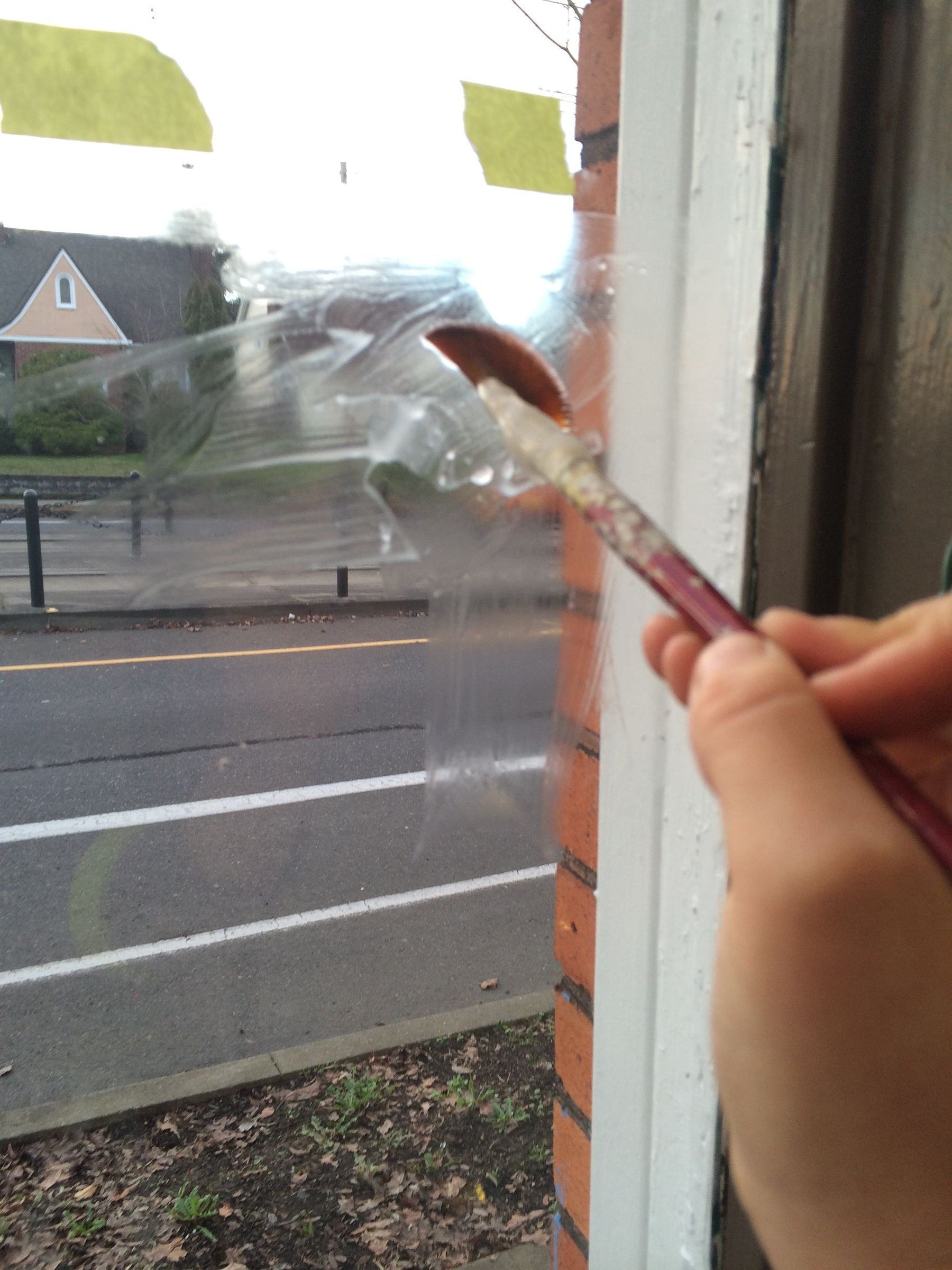 Paper Privacy Windows (window Frost Like a Boss) : 5 Steps (with ...