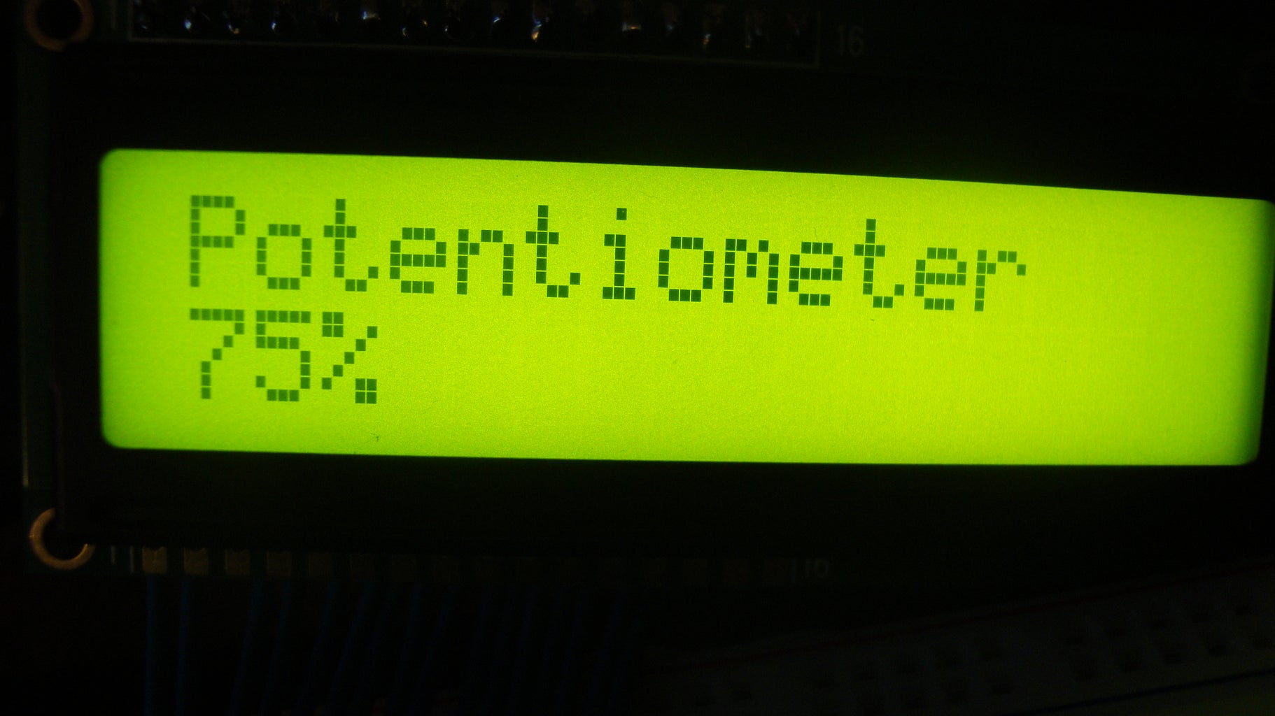 Arduino Analog Input Display Instructables