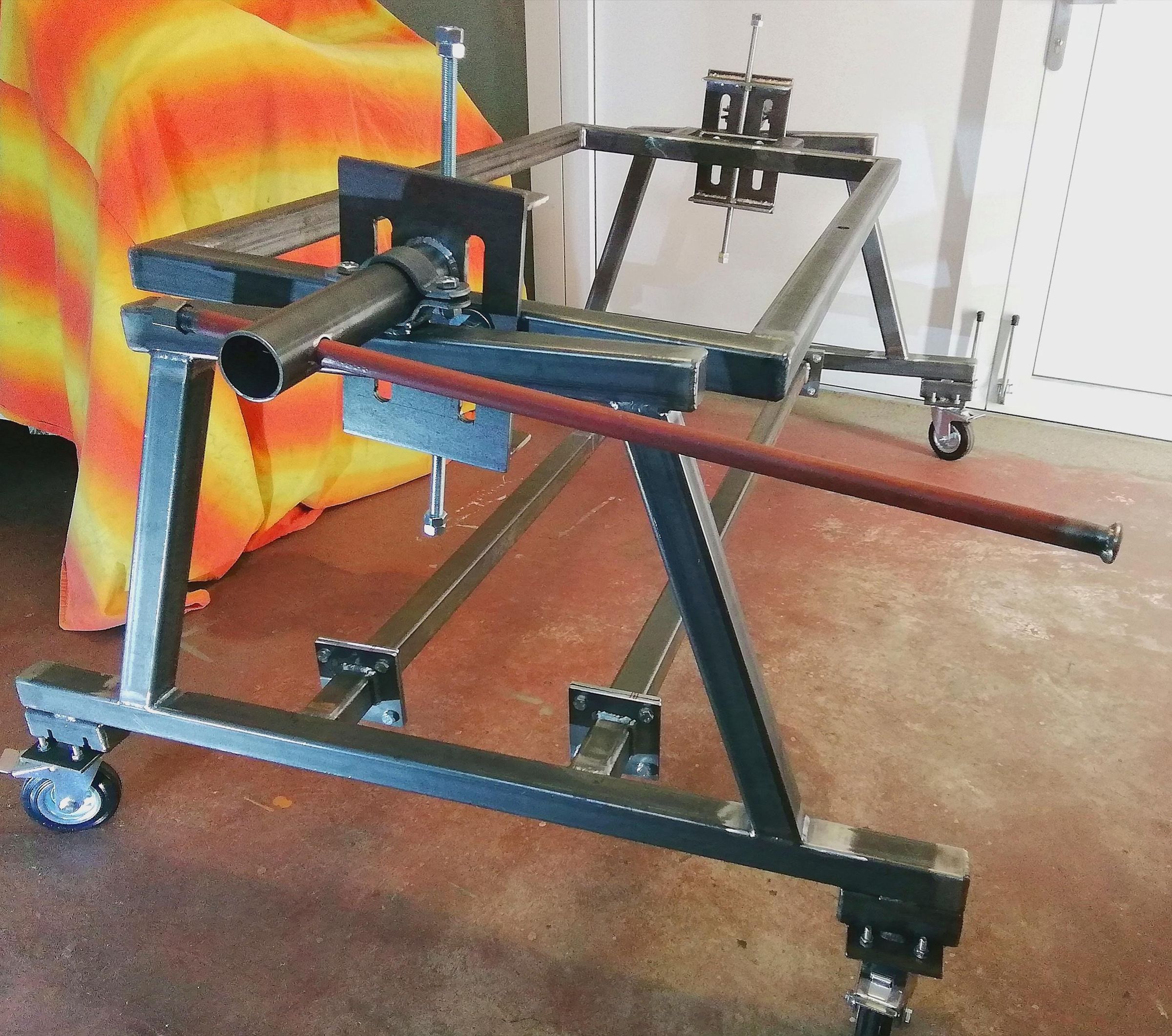 Engine Stand for 8 Liter Bentley Engine From 1928 : 16 Steps (with ...