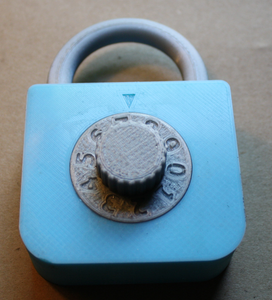 Fully 3D Printed Combination Lock With Changeable Combination : 11 ...