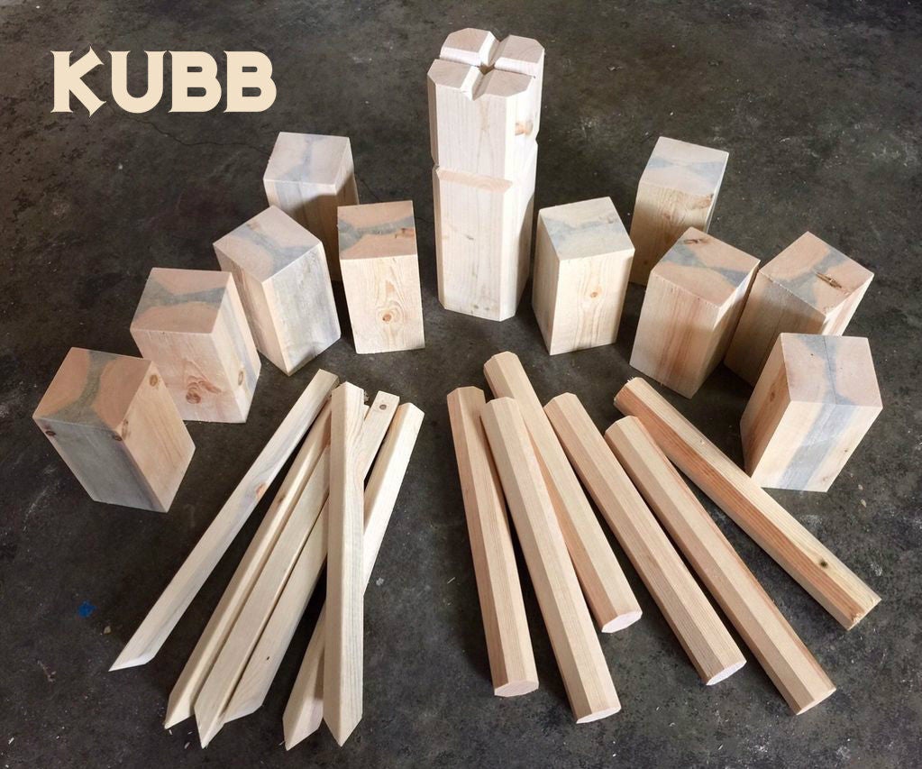 Simple Kubb Game Rules