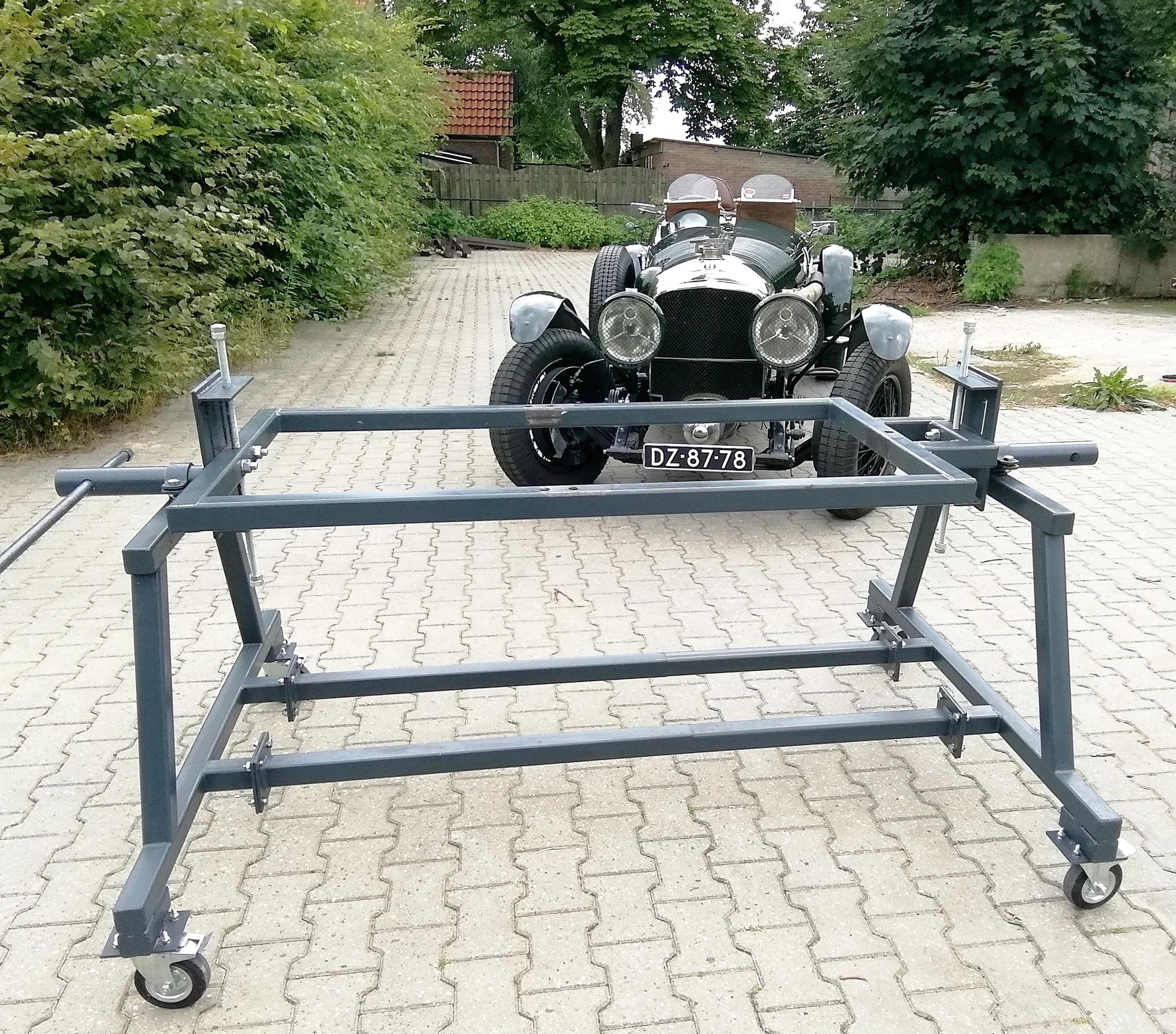 Engine Stand for 8 Liter Bentley Engine From 1928 : 16 Steps (with ...