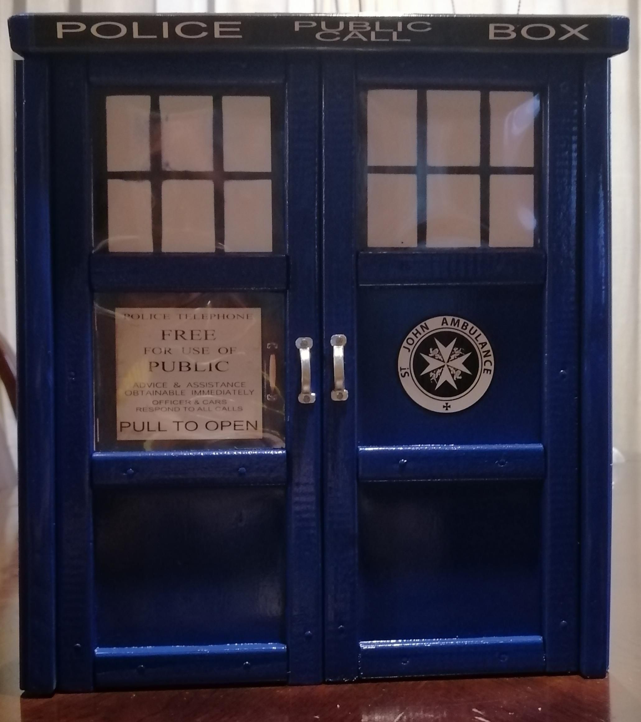 Tardis Mailbox : 9 Steps (with Pictures) - Instructables
