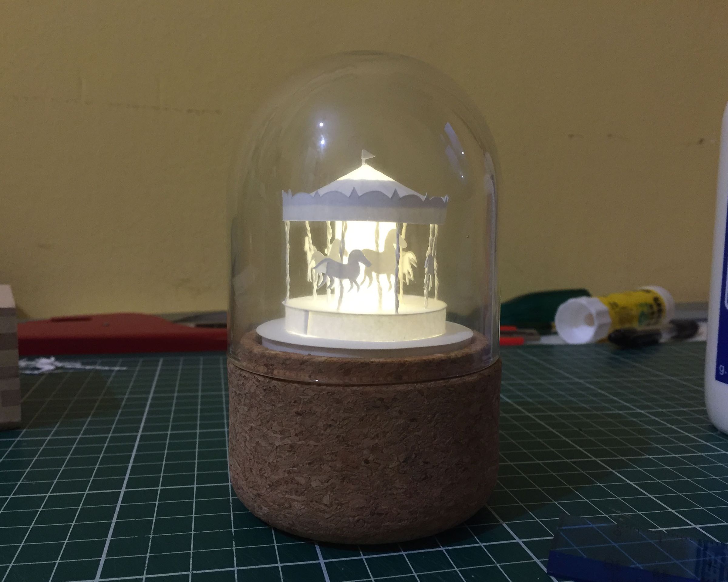 DIY Miniature Paper Carousel : 9 Steps (with Pictures) - Instructables