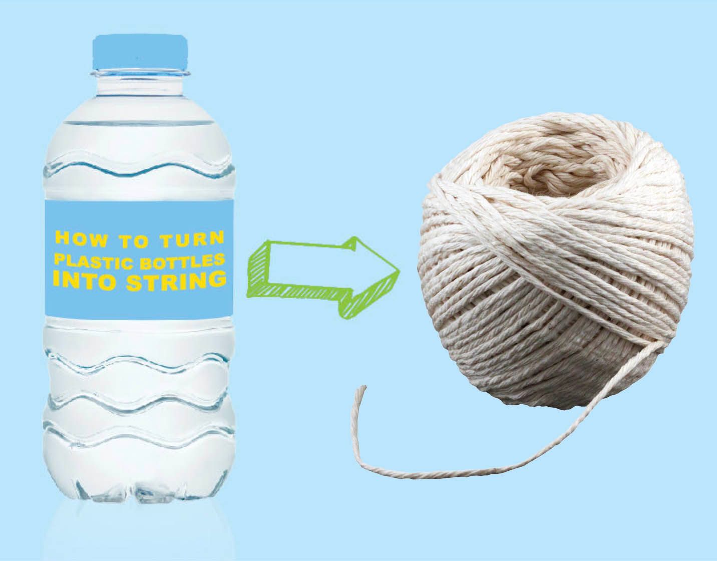 Turn Plastic Water Bottles Into String : 7 Steps - Instructables