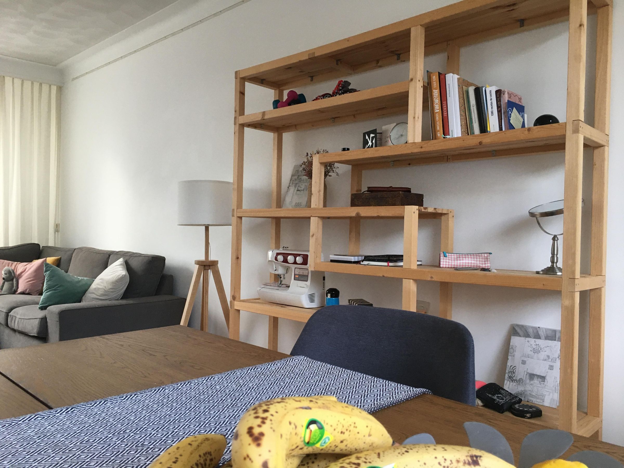 MyFurniture #1 - How To: a (unique) Shelving Unit for My Living Room ...