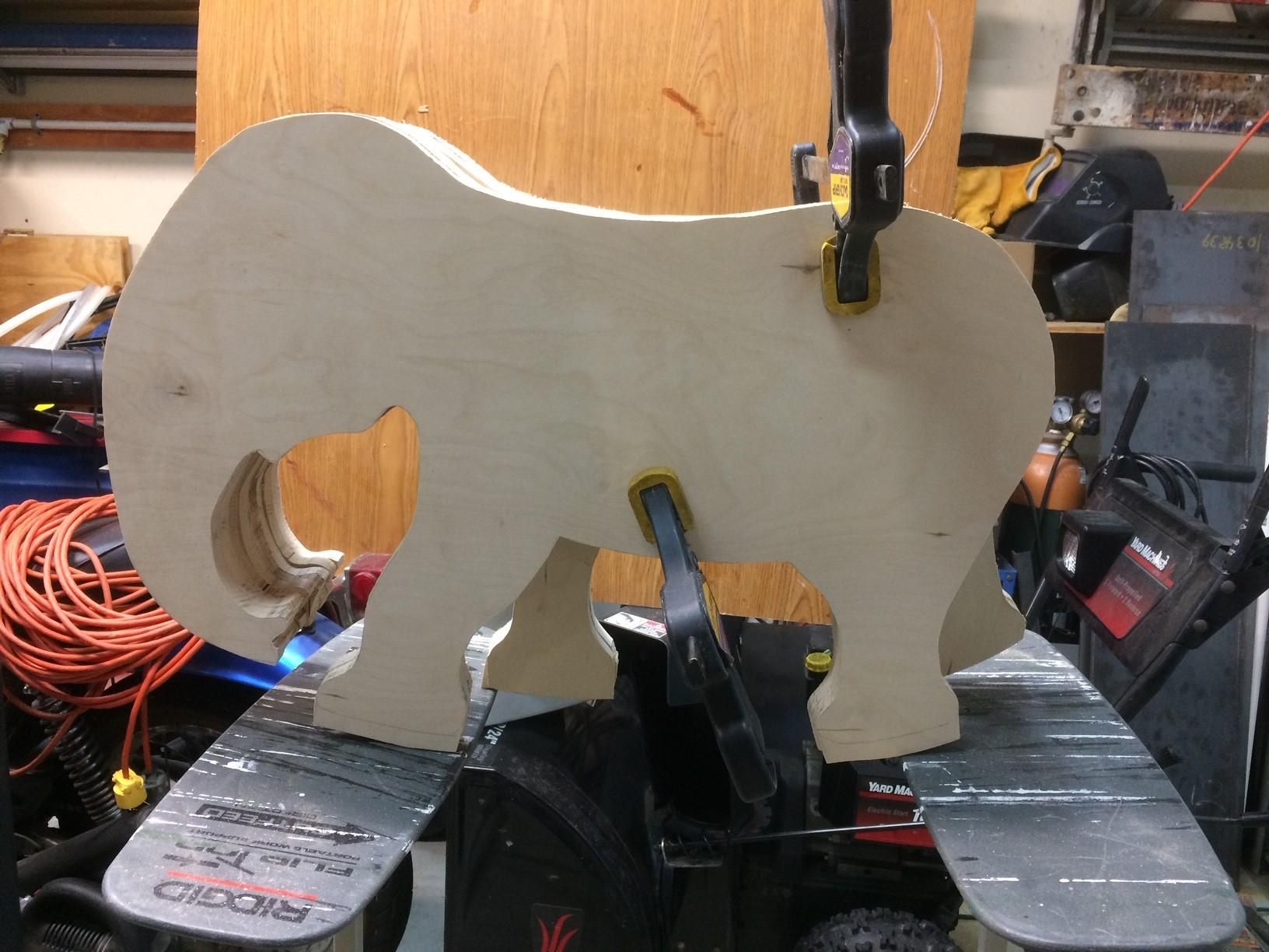 Keepsake Plywood Rocking Elephant : 7 Steps (with Pictures) - Instructables