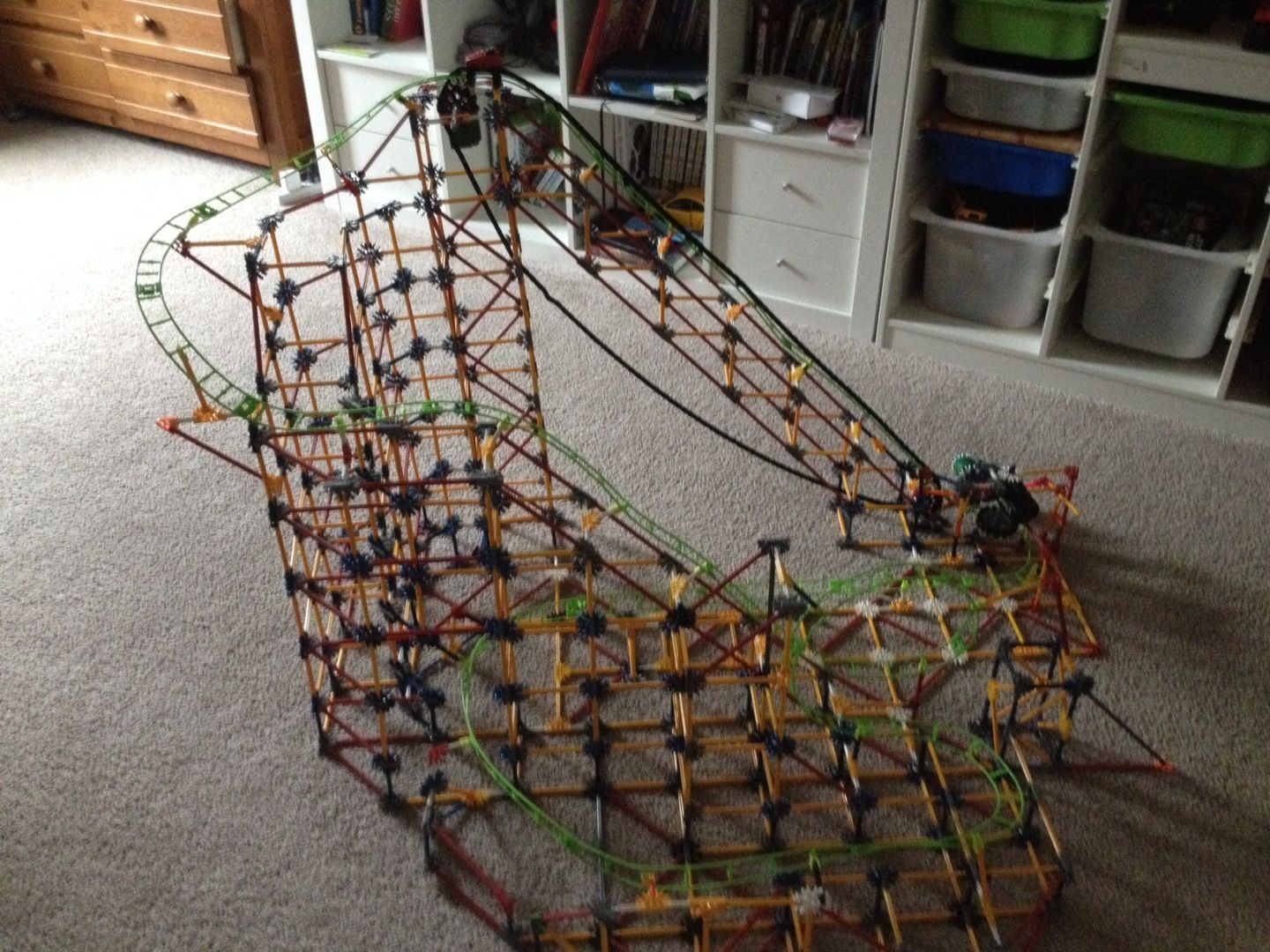 SkyRush - a K'Nex Roller Coaster : 3 Steps - Instructables