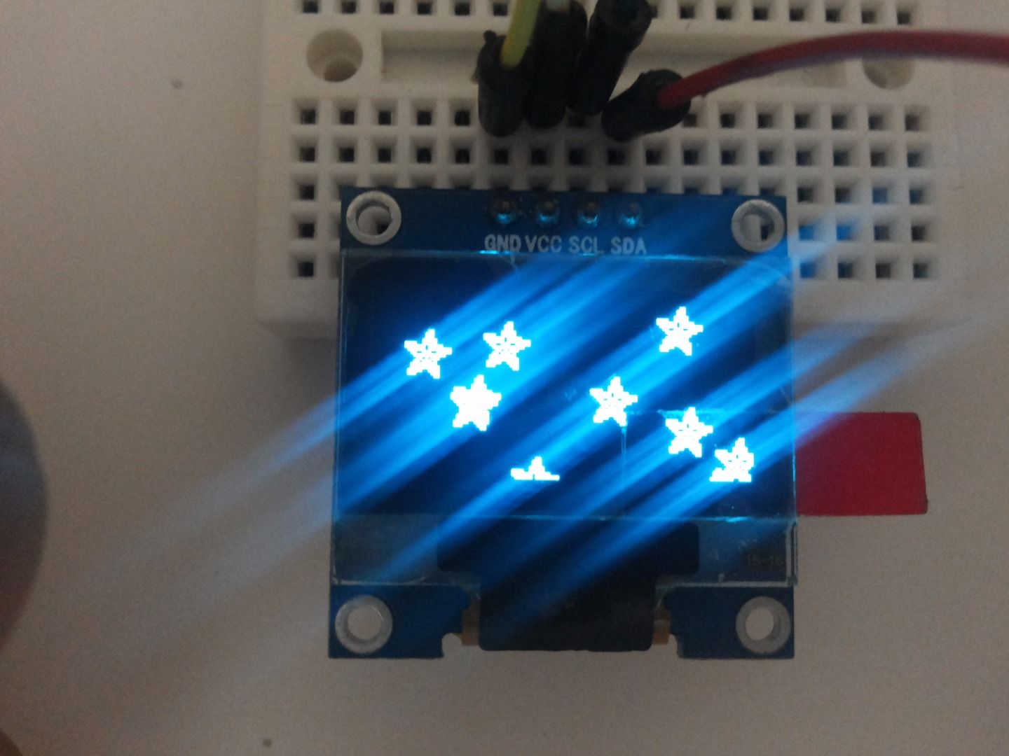The First Usage of 0.96" I2C OLED Display With Arduino UNO : 7 Steps ...