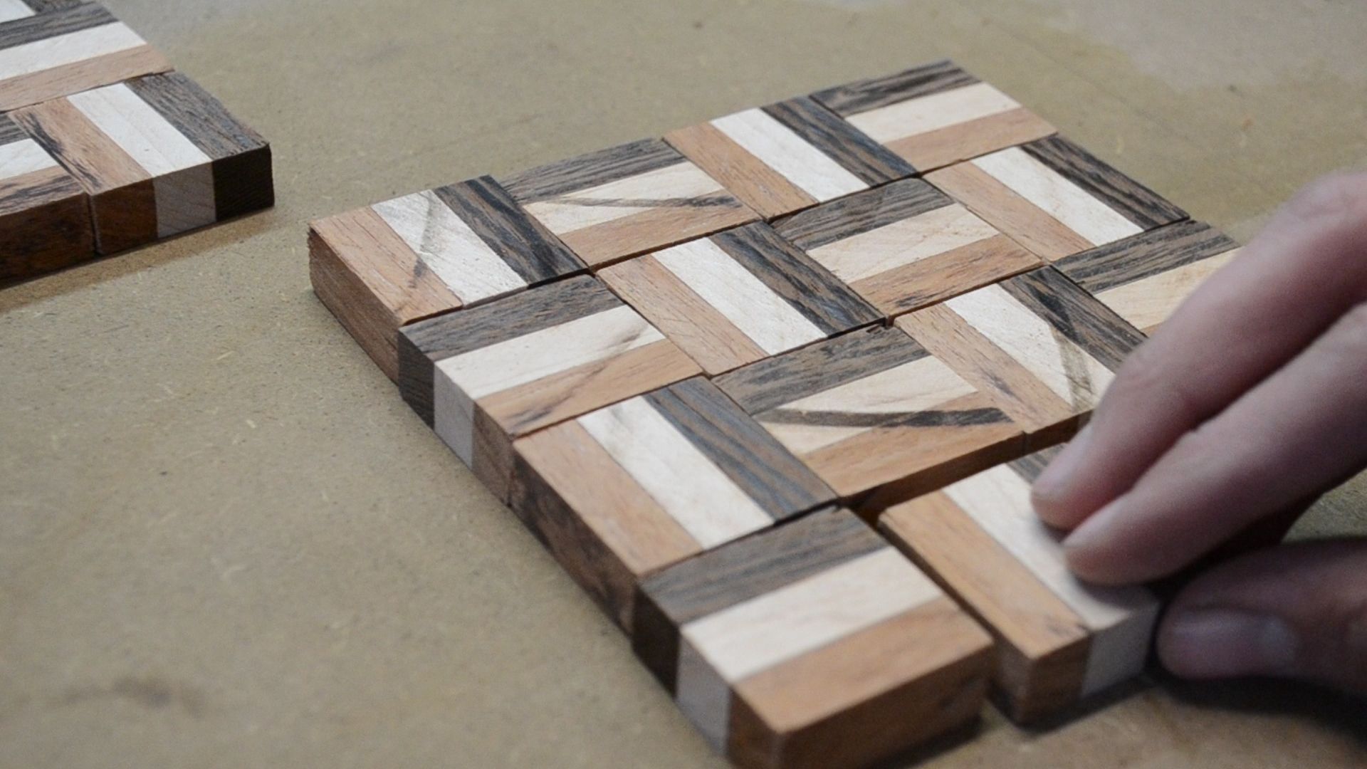 Handcrafted 100-piece Segmented Cutting Board! : 13 Steps (with ...