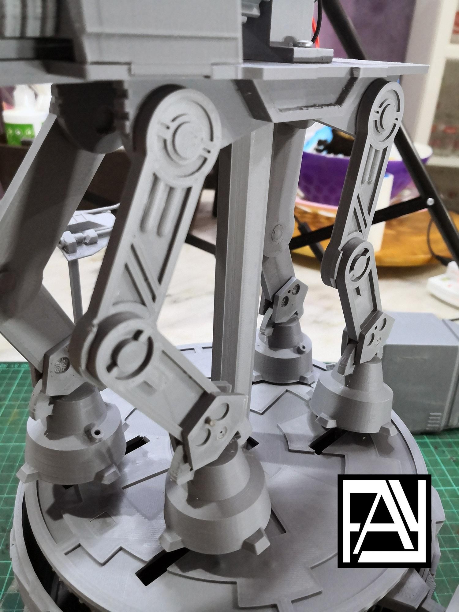 ATAT Motorized Automata : 12 Steps (with Pictures) - Instructables