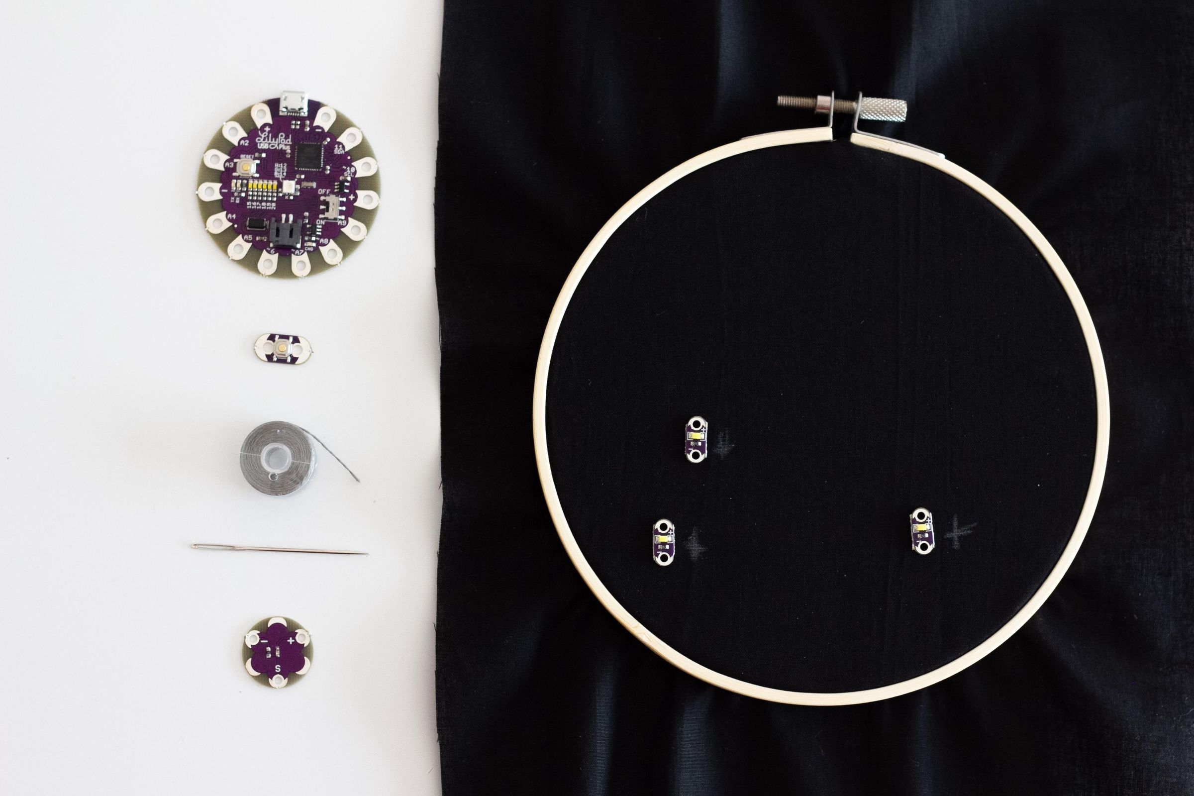 LilyPad Embroidery : 9 Steps (with Pictures) - Instructables