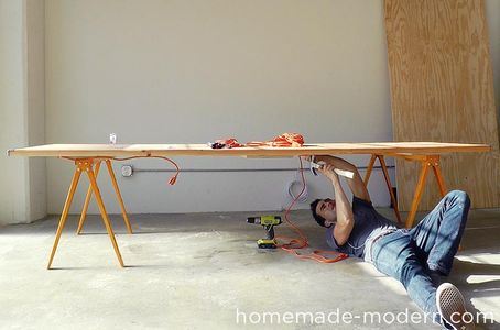 HomeMade Modern DIY Conference Table : 19 Steps (with Pictures ...
