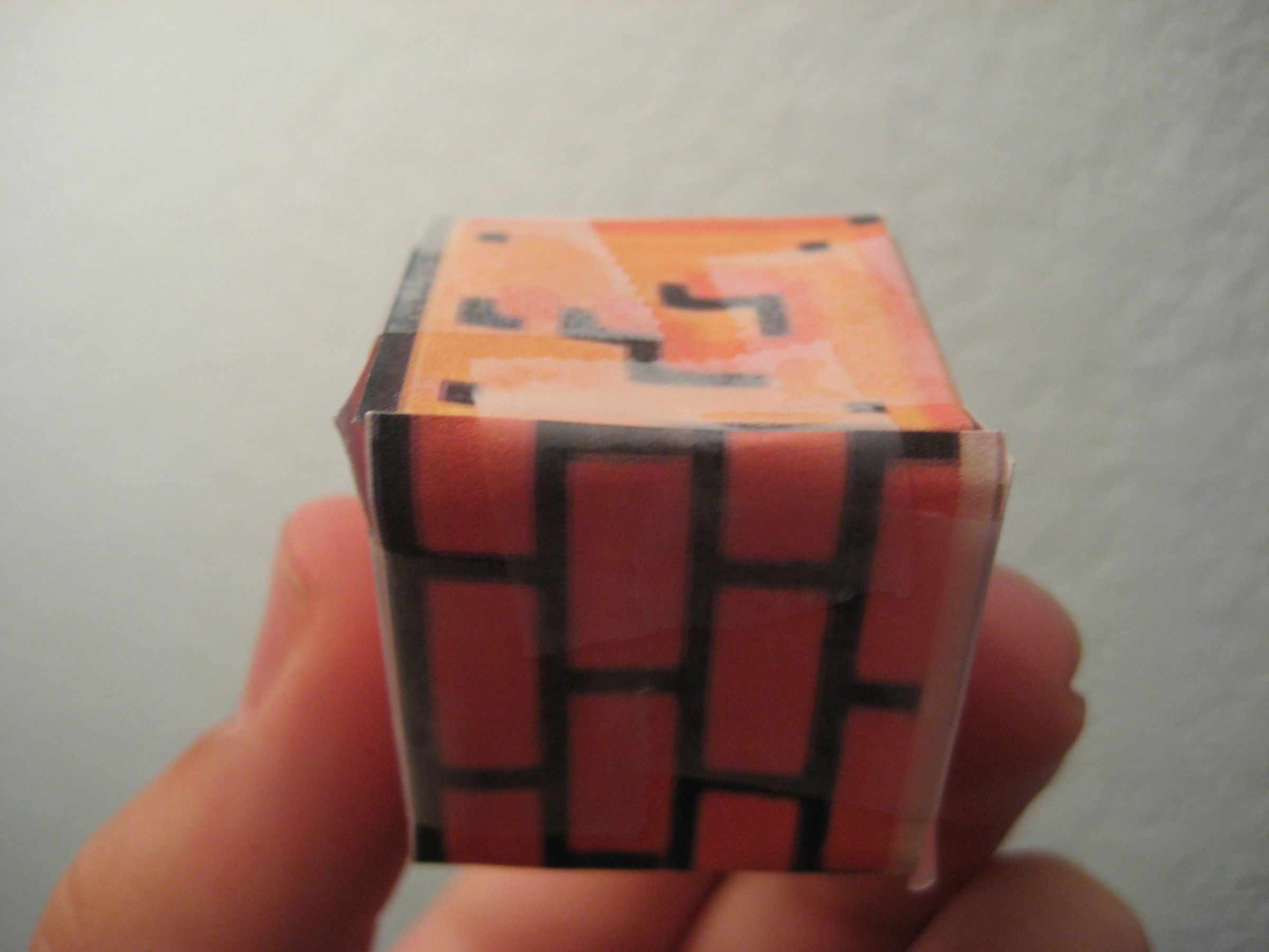 Super Mario Bros. Paper Question Mark Block : 4 Steps - Instructables