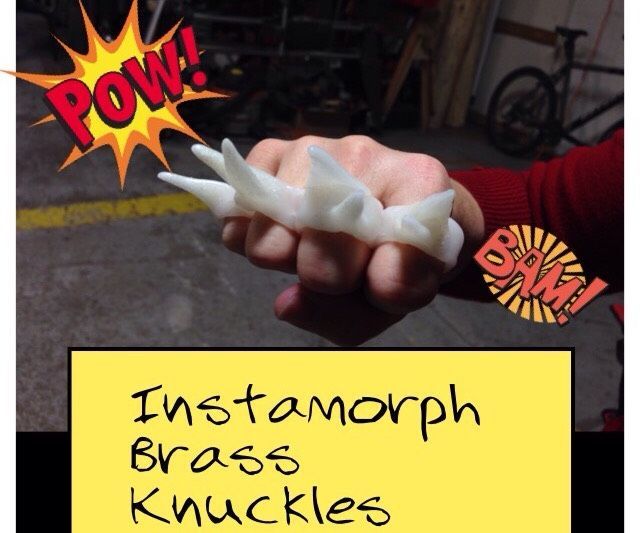 Instamorph Brass Knuckles (or Plastic) - Instructables