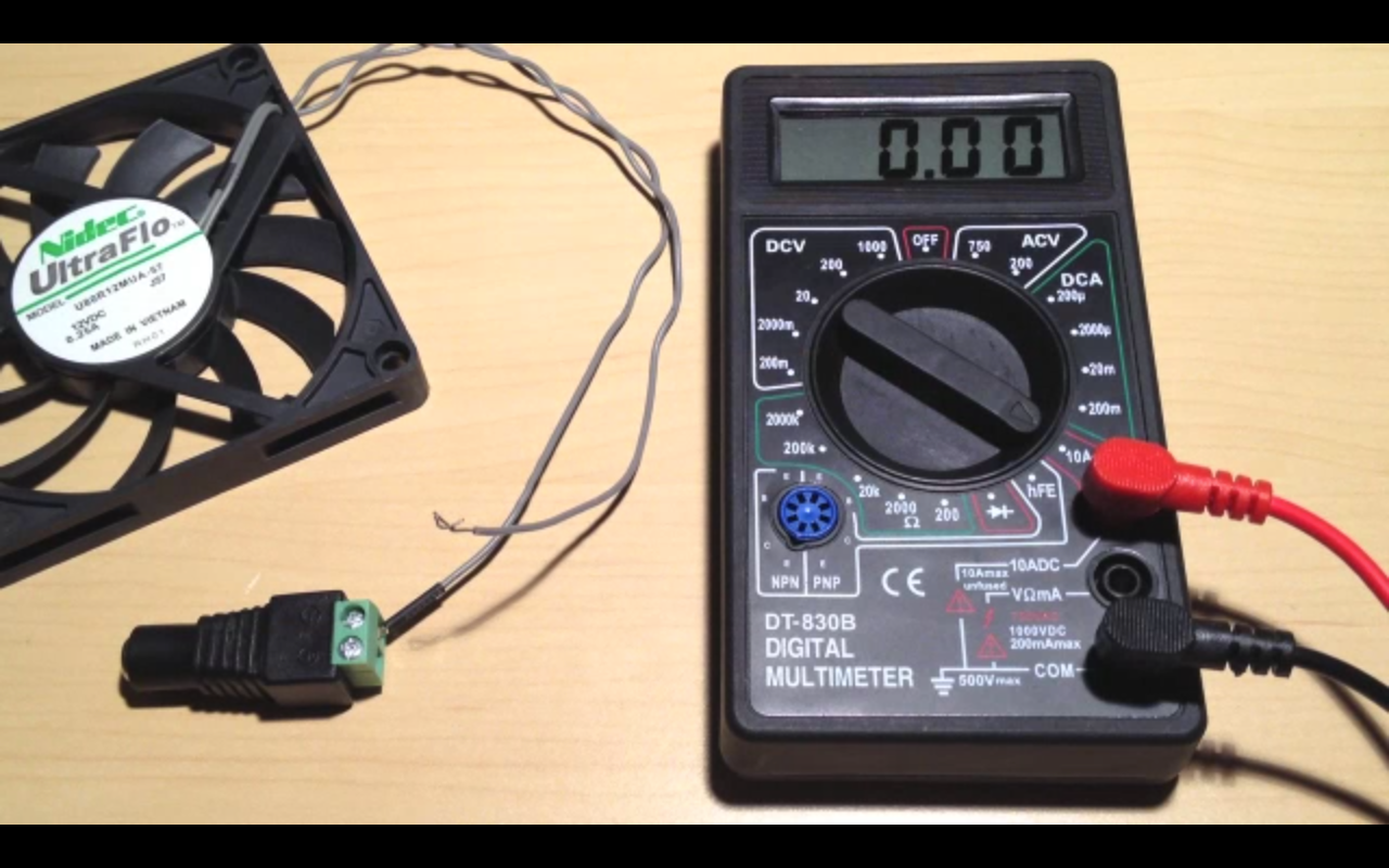How to Use a Cheap 3$ Multimeter to Test Voltage or Amperage ...