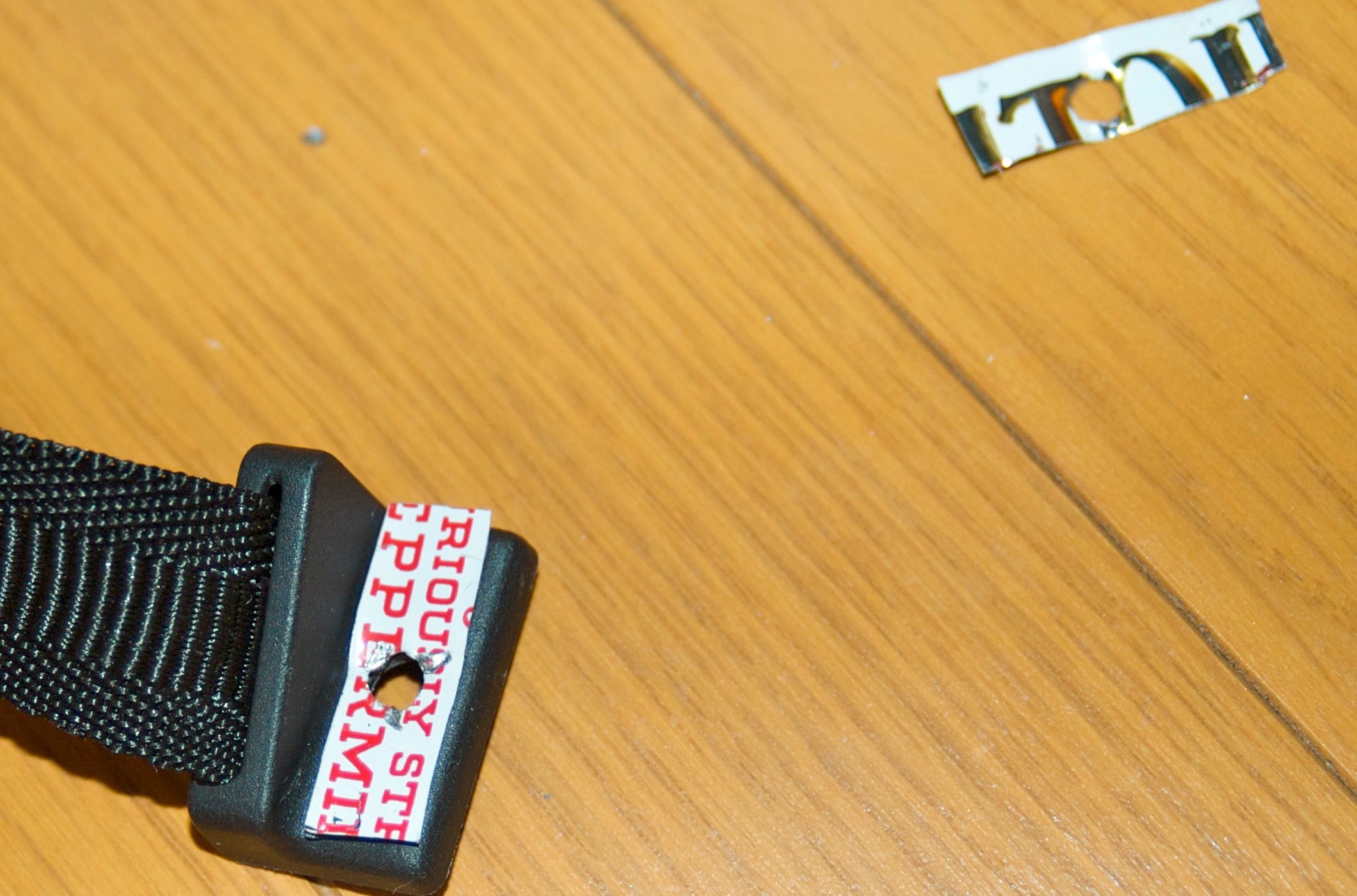 Fix a Broken Suitcase Strap Bracket : 5 Steps - Instructables