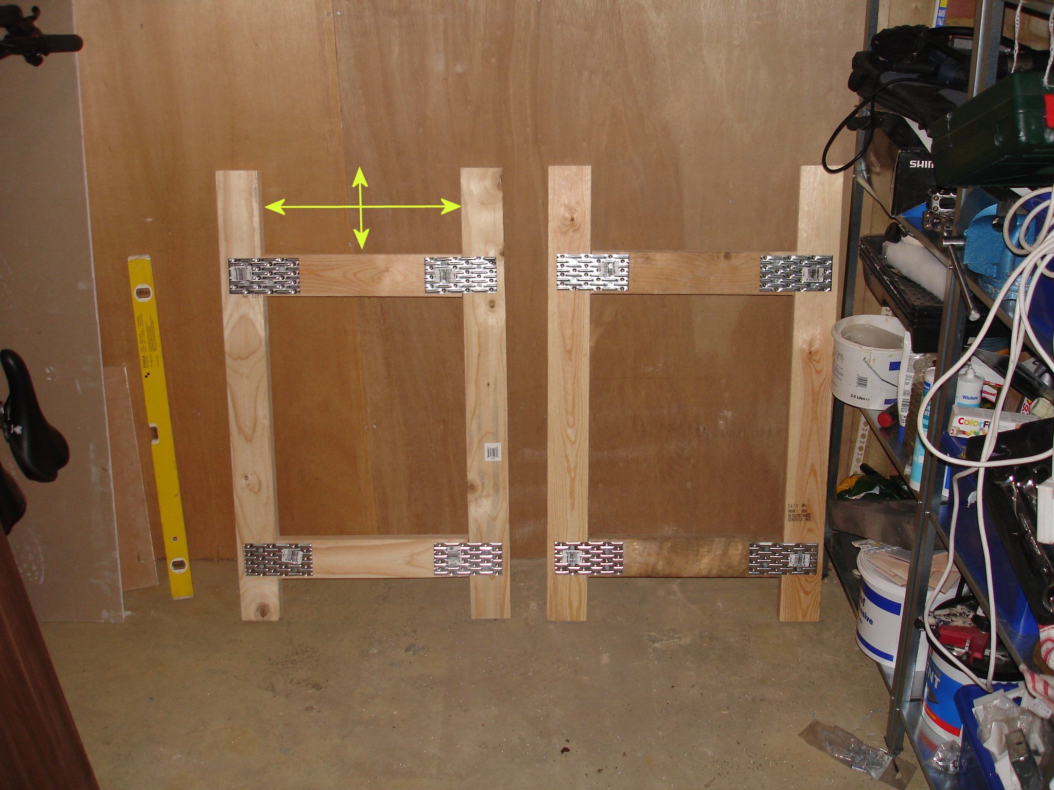 Make a Cheap Fold-down Workbench : 4 Steps (with Pictures) - Instructables