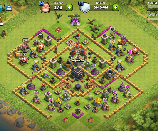 Easy Way to Help Upgrade Your Rushed Clash of Clans Base : 3 Steps ...