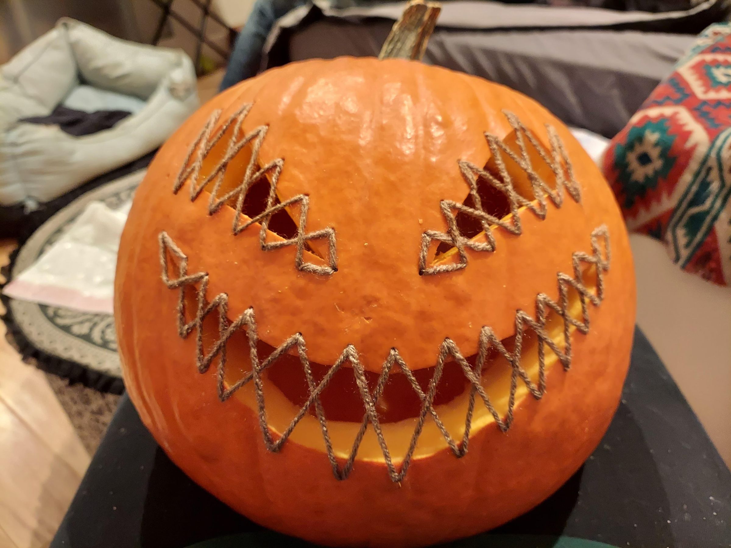 Cross-Stitched & Embroidered Pumpkins : 12 Steps (with Pictures ...