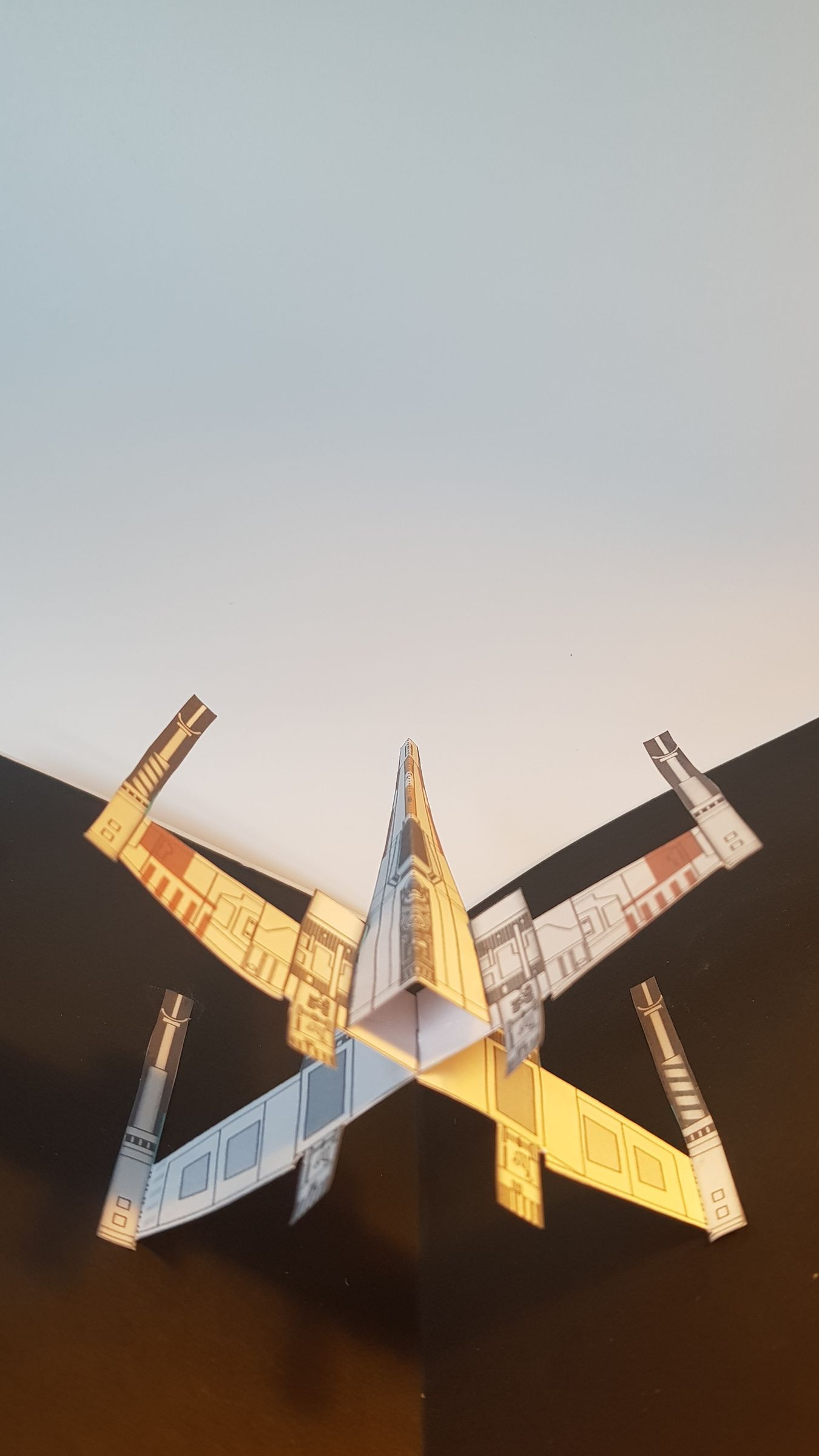 Pop Up X-Wing Card : 4 Steps - Instructables