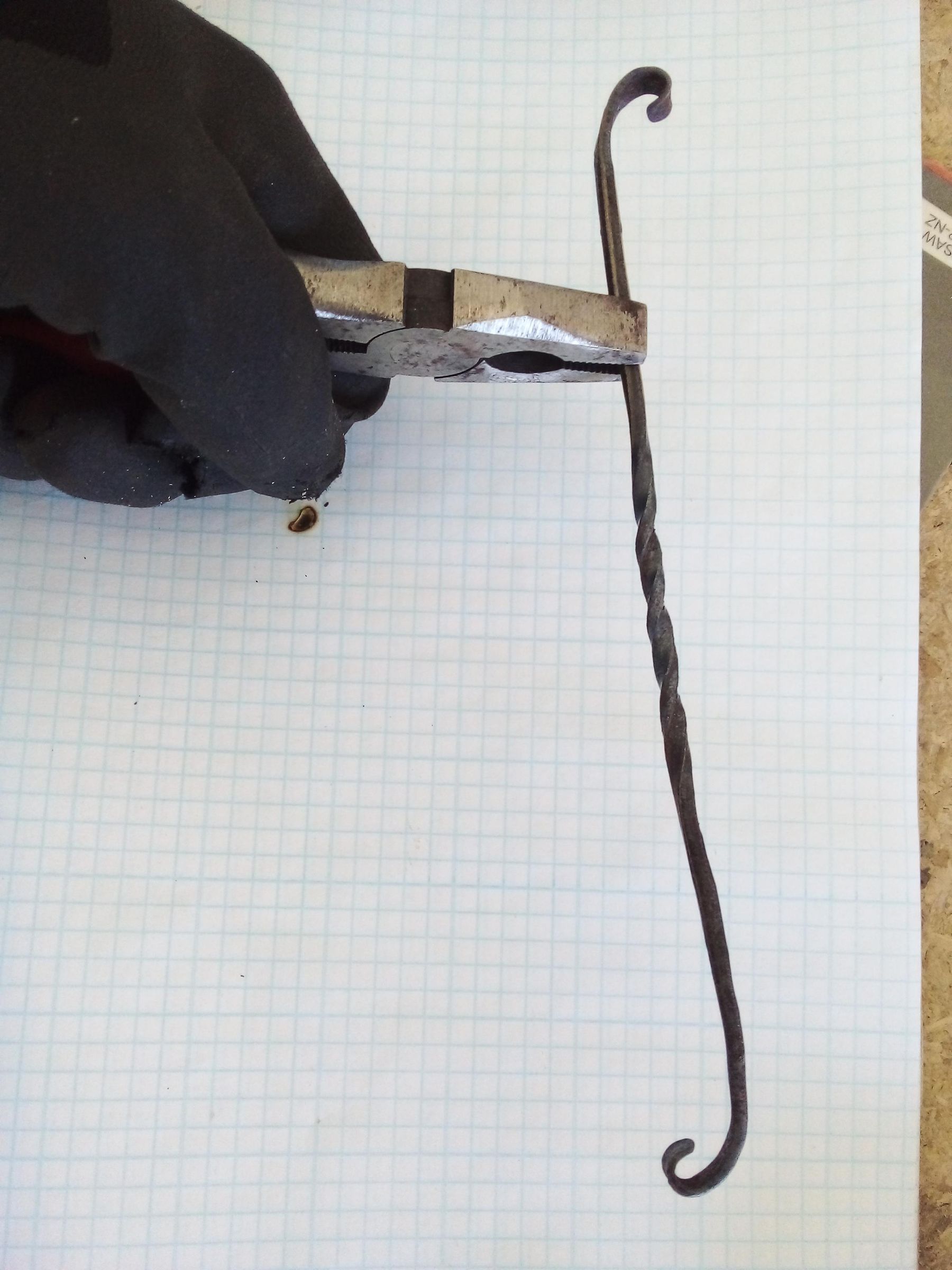 Smithing a Manly Hairpin : 12 Steps (with Pictures) - Instructables