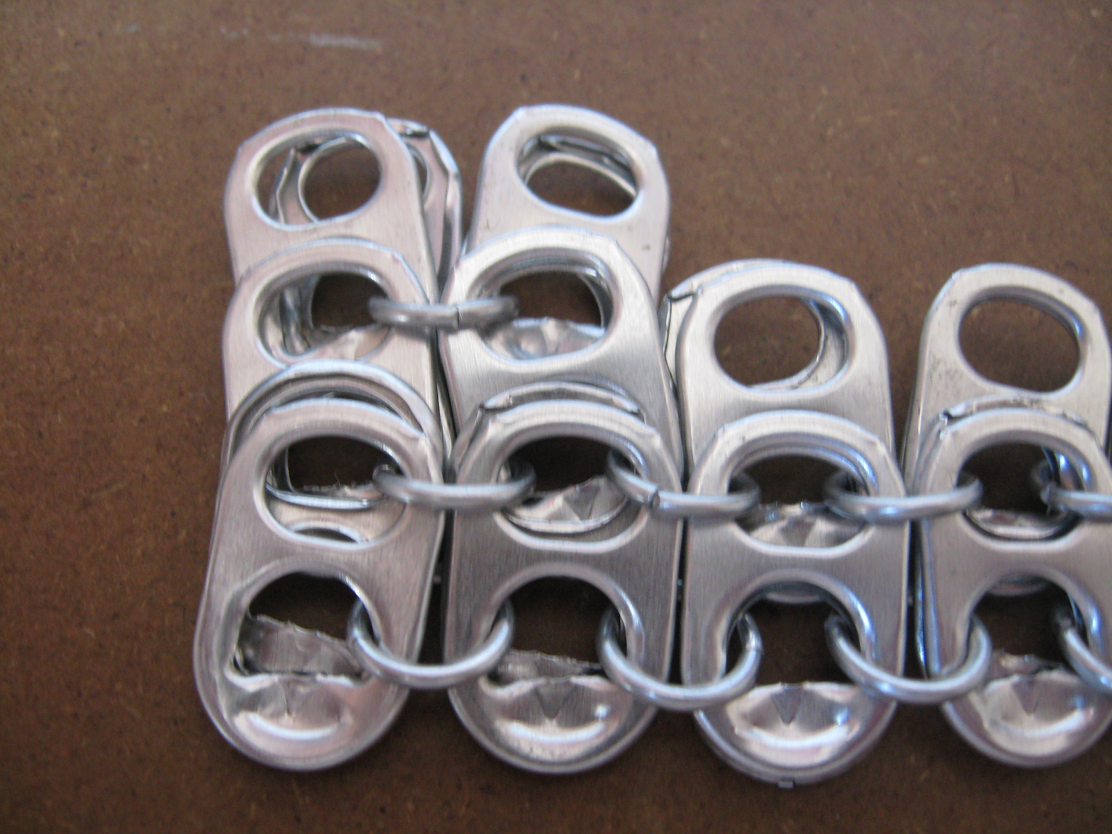 Soda Can (Pop-top) Chain Mail - TabScale Category : 8 Steps - Instructables
