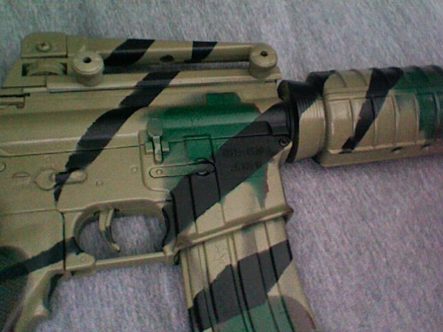 M16/M4A1 Camouflage Airsoft Gun : 8 Steps - Instructables