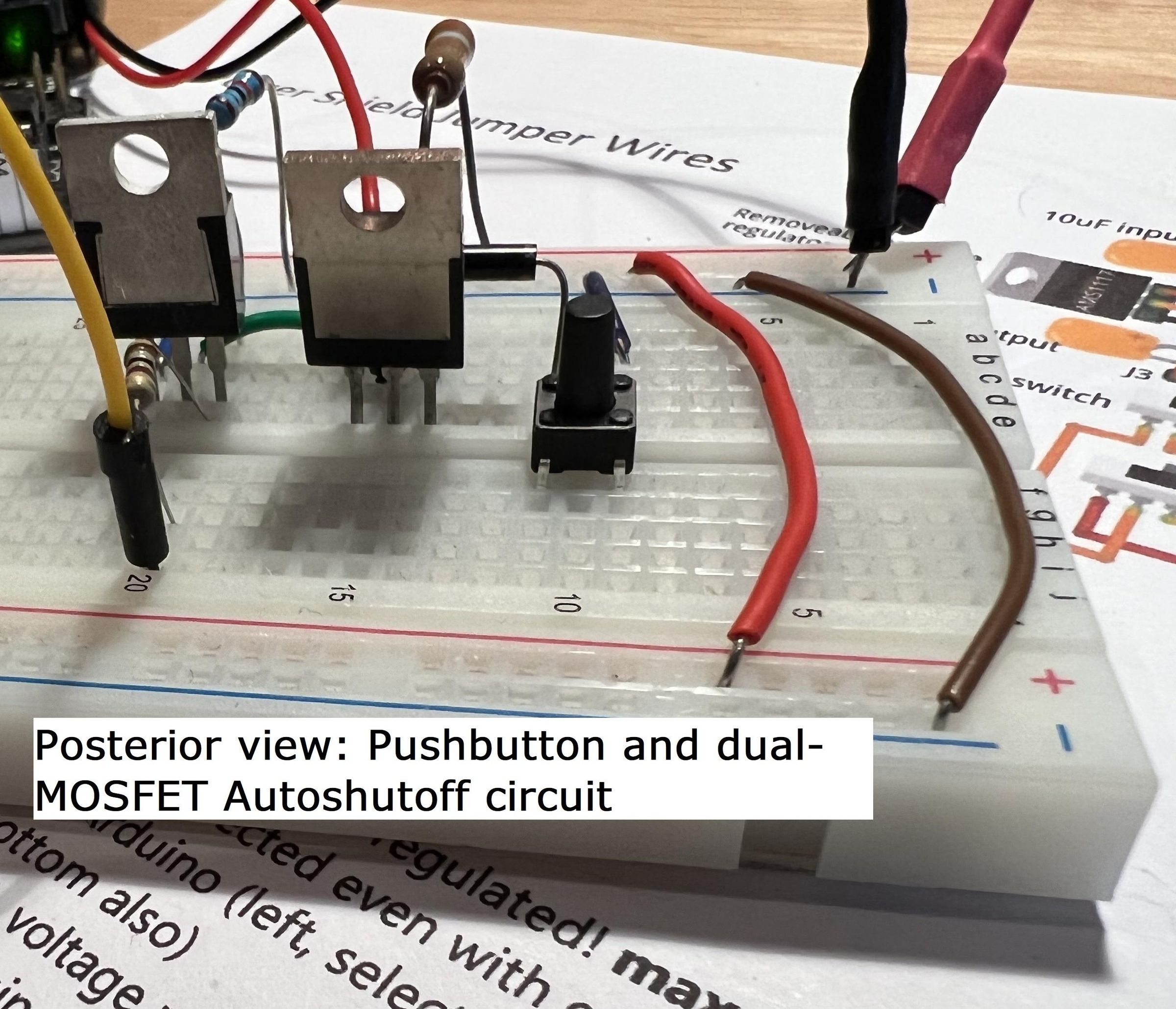 DIY Arduino Power Shield: Push Button On/off, Auto Shutoff, and ...