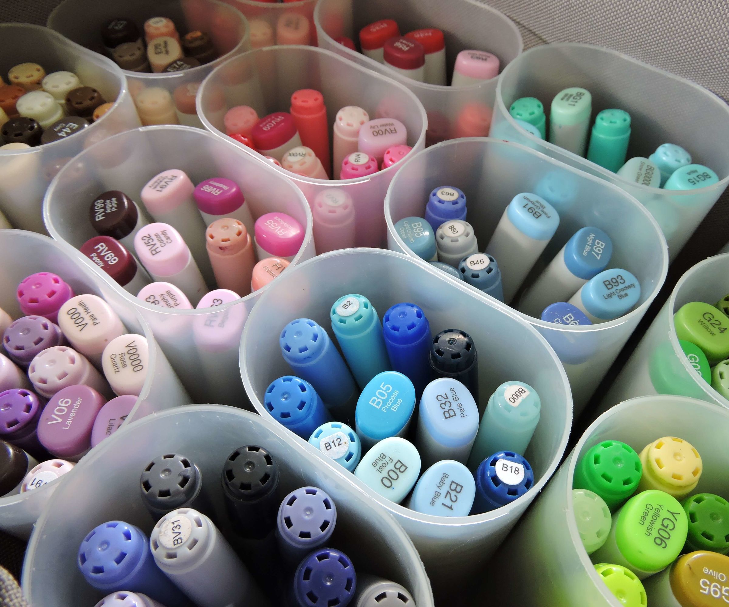 copic / marker coloring and lining tutorial DIY Project - Step-by-Step ...